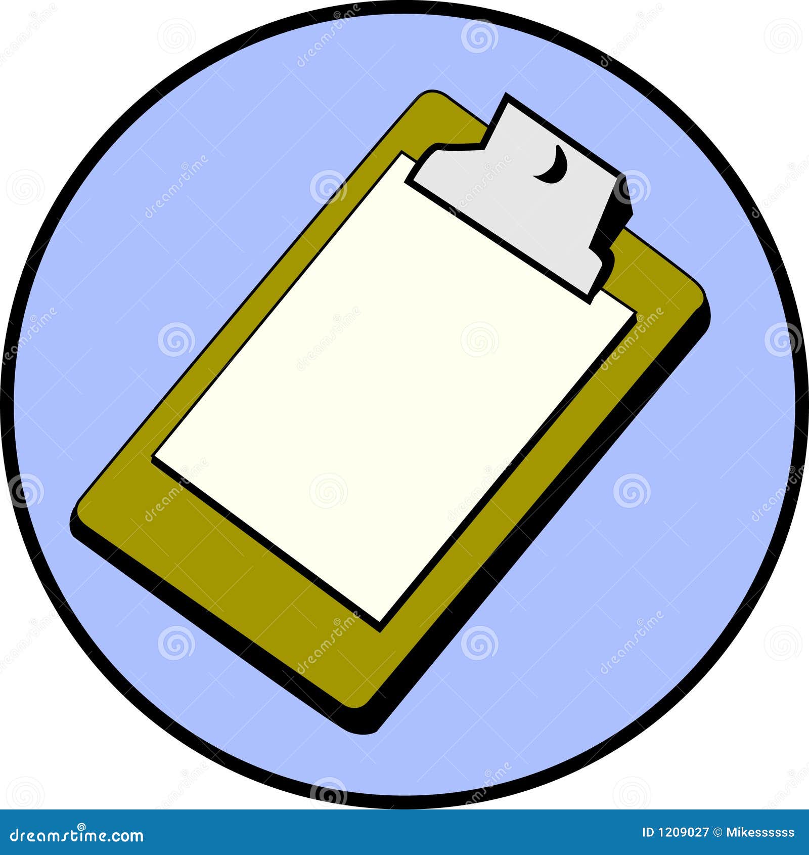 Vector Clipboard With Green Tick And Red Crosses. Flat Design Clip ...