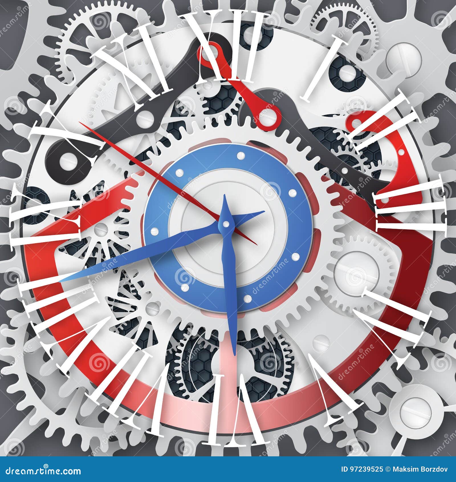 Cogwheel Numerals: A Steampunk Number Set Embracing Gearing And ...