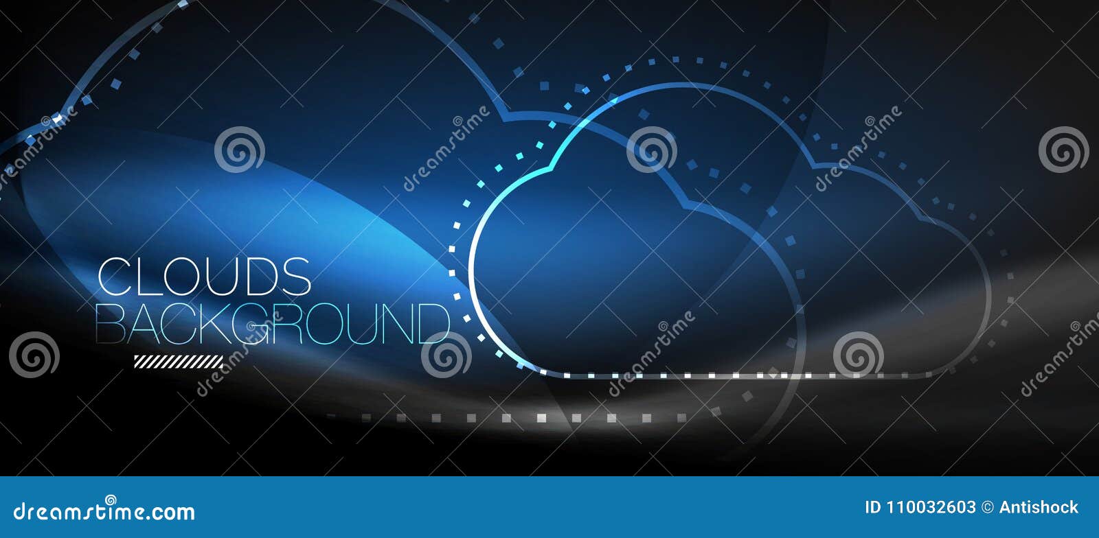 Vector Cloud Computing, Storage Concept Stock Vector - Illustration of computer, connection ...