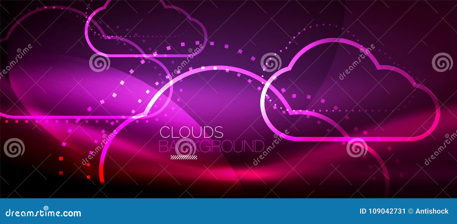 Vector Cloud Computing, Storage Concept Stock Vector - Illustration of address, cyberspace ...