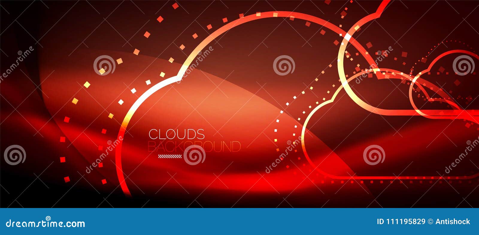 Vector Cloud Computing, Storage Concept Stock Vector - Illustration of design, calculations ...