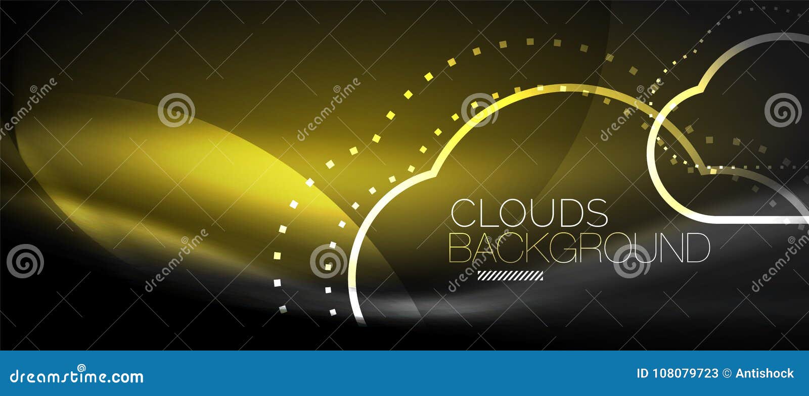 Vector Cloud Computing, Storage Concept Stock Vector - Illustration of brightly, icon: 108079723