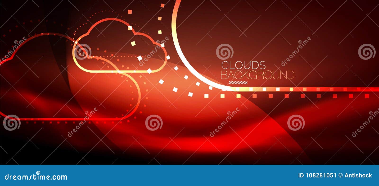 Vector Cloud Computing, Storage Concept Stock Vector - Illustration of concept, graphic: 108281051