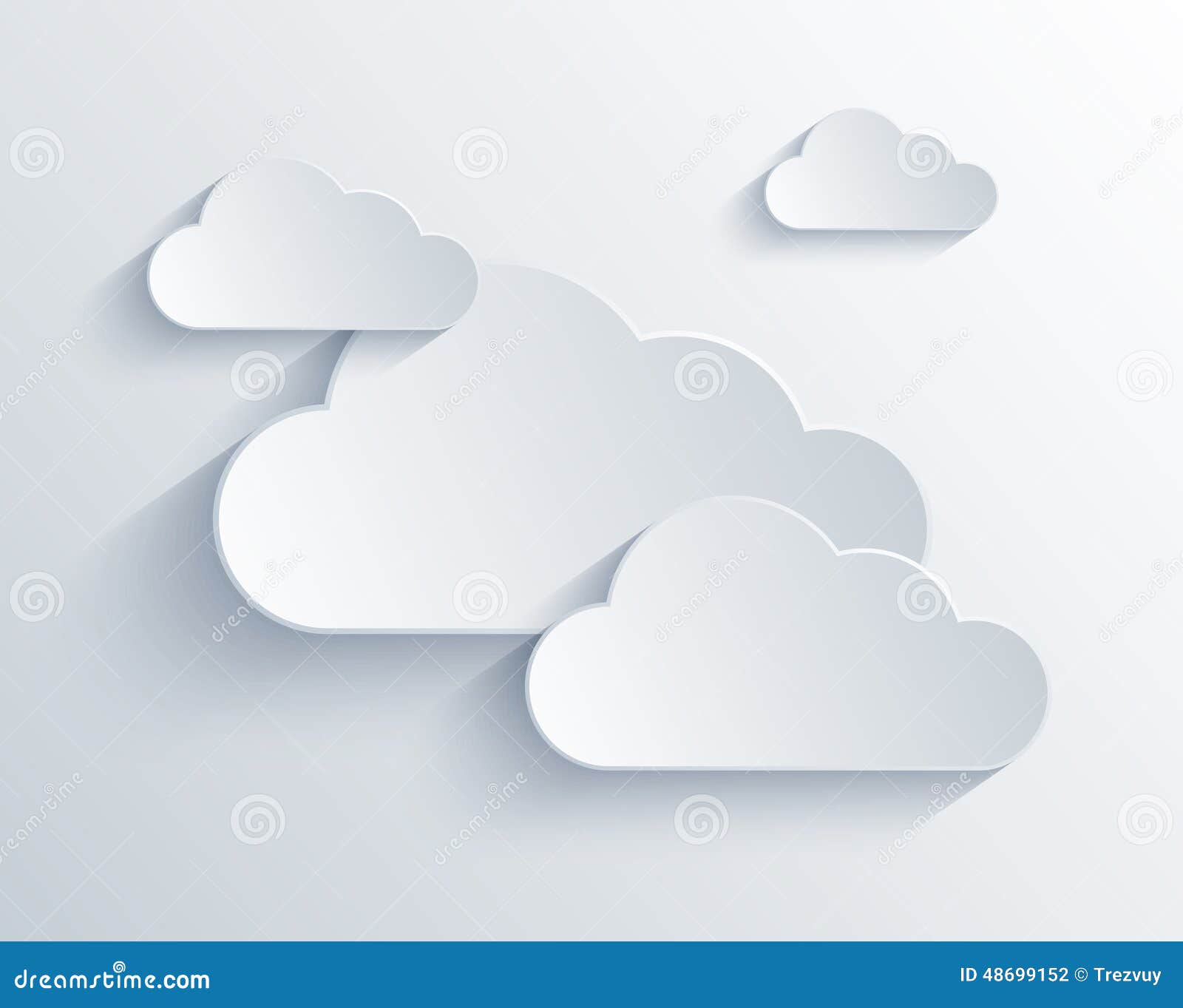 Vector Cloud Design Element Stock Vector - Illustration of nature ...