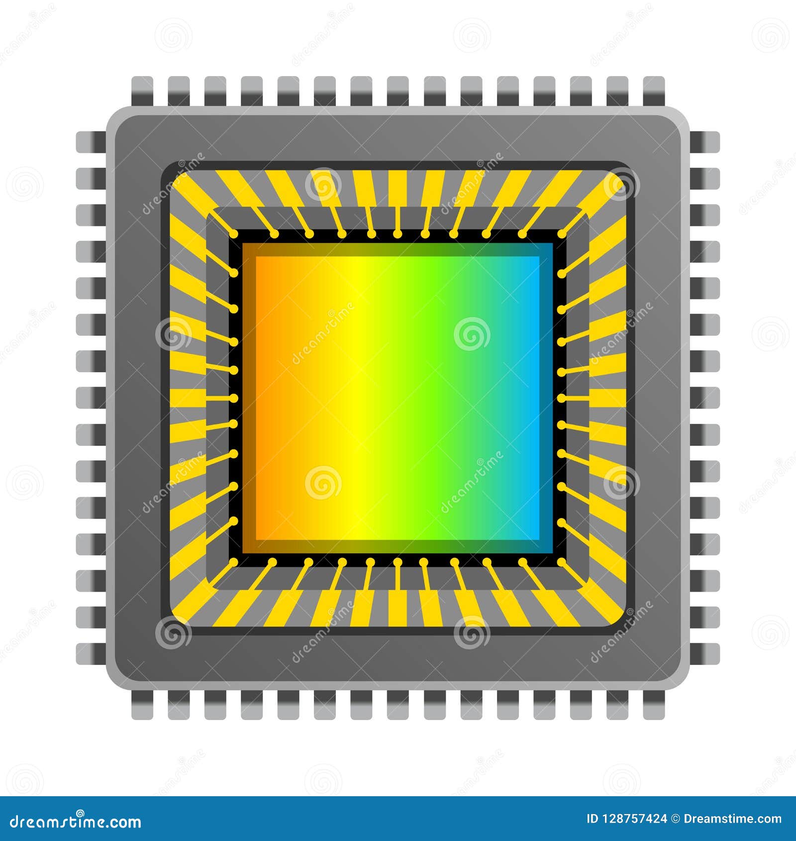 Vector Cmos Ccd Image Sensor. | CartoonDealer.com #126318494