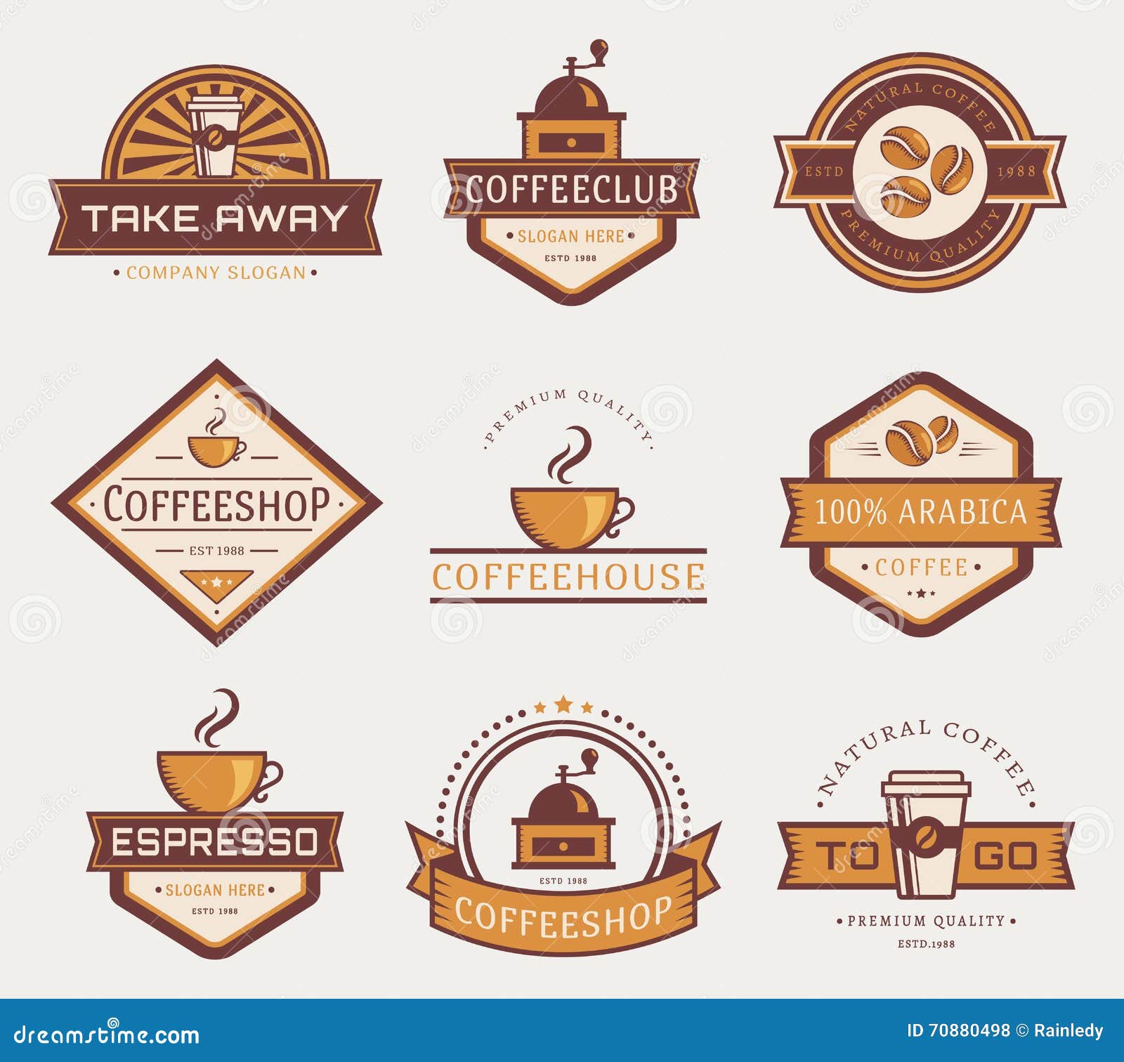 Vector Coffee Logos Stock Illustrations – 1,774 Vector Coffee Logos ...