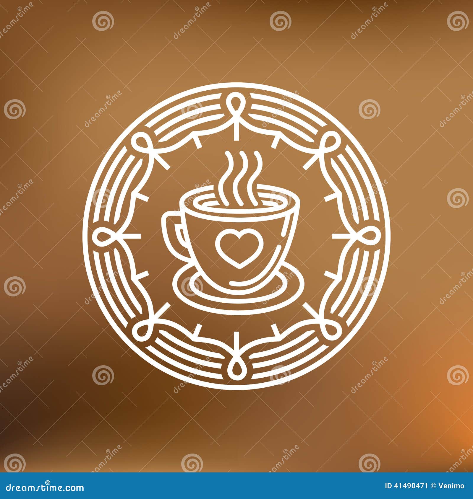 Coffee Round Logo Stock Illustrations – 3,568 Coffee Round Logo Stock ...