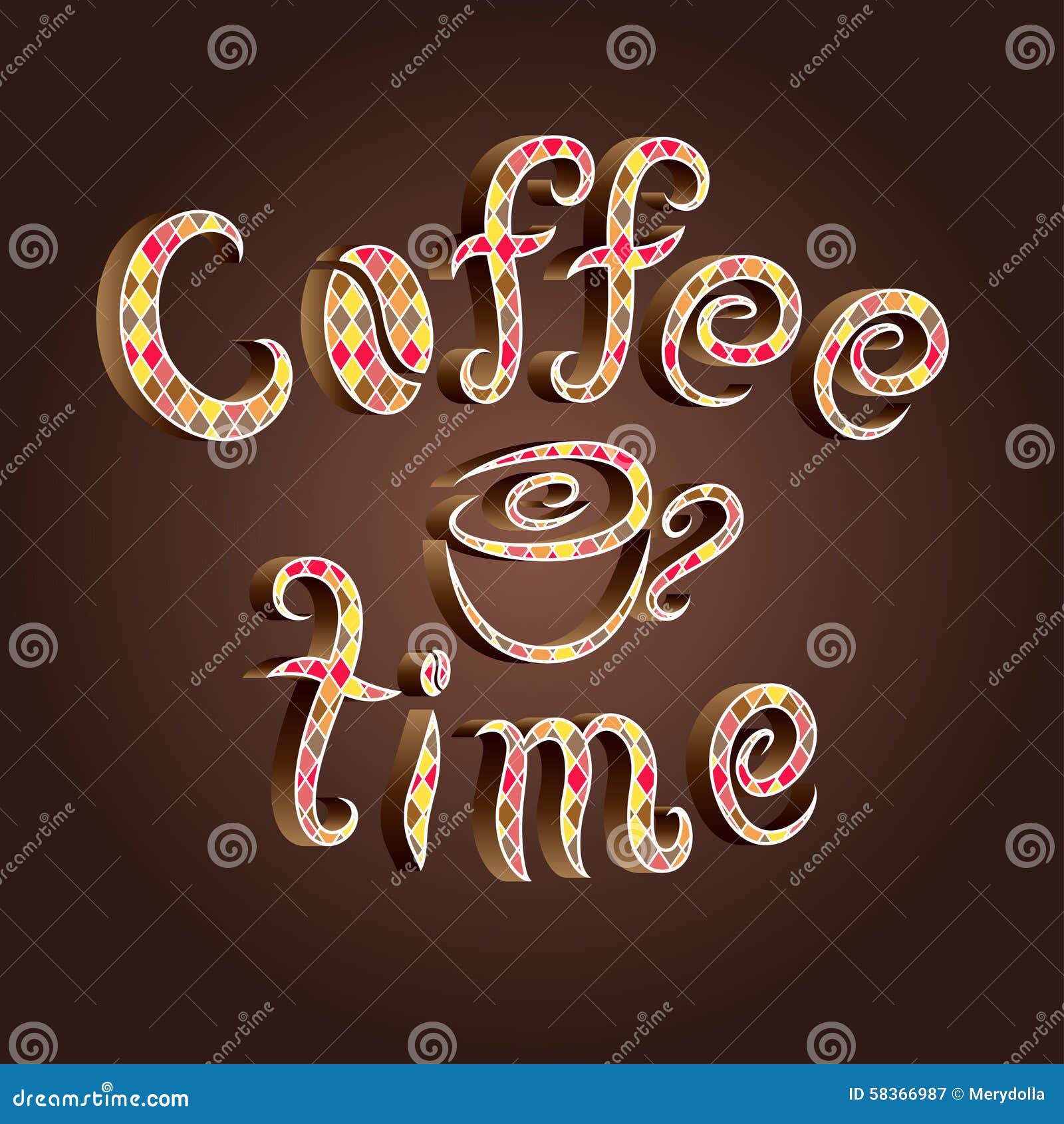 Romb Pattern Triangle Texture Cartoon Vector | CartoonDealer.com #67170293