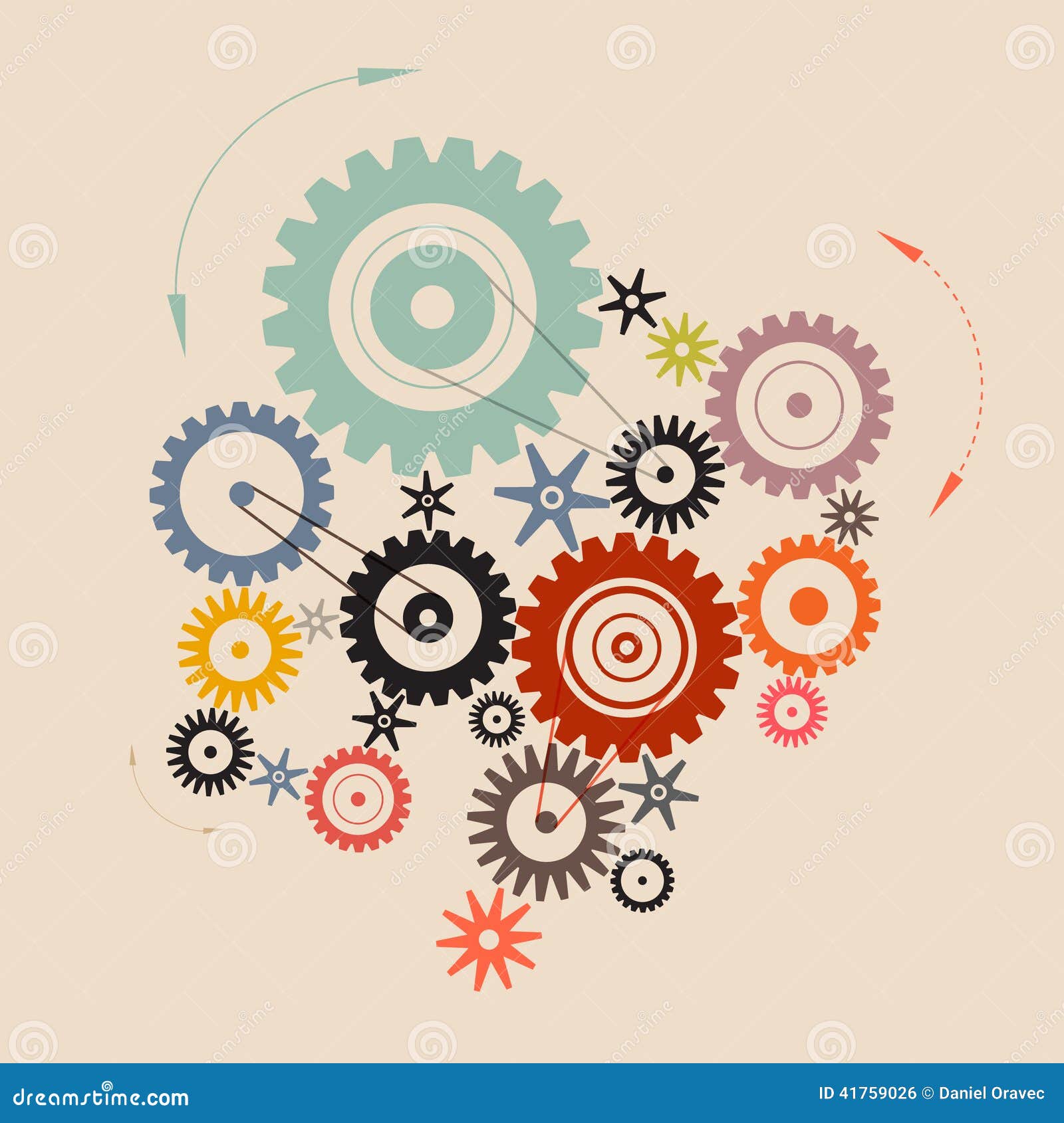 Cogs Gears Global Industrial Business Background. Background ...