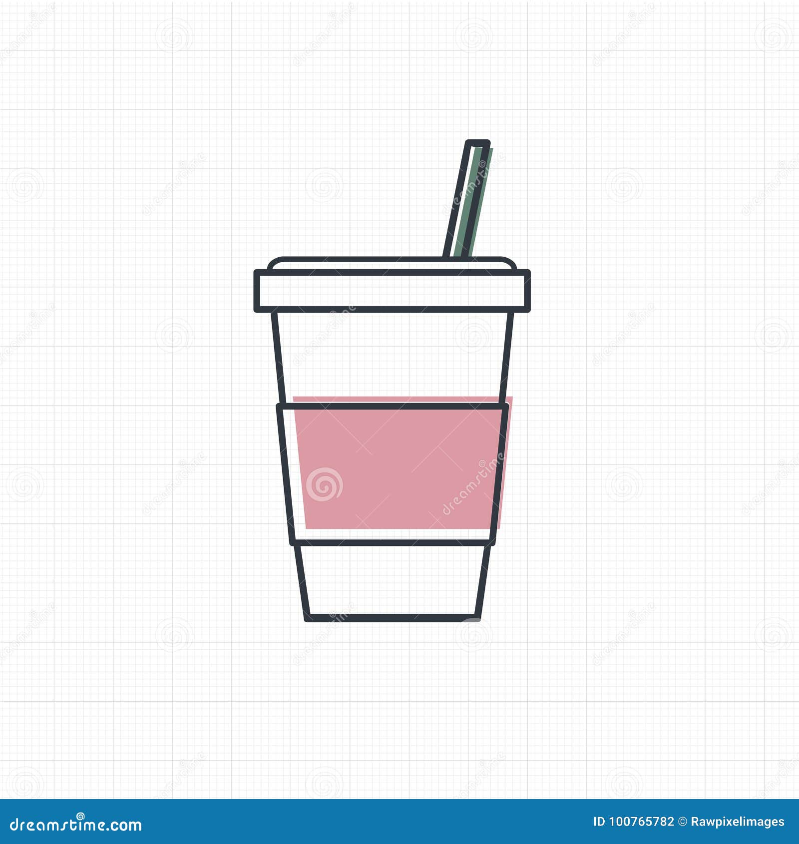 Vector of Cold Drink Cup Icon Stock Vector - Illustration of icon ...