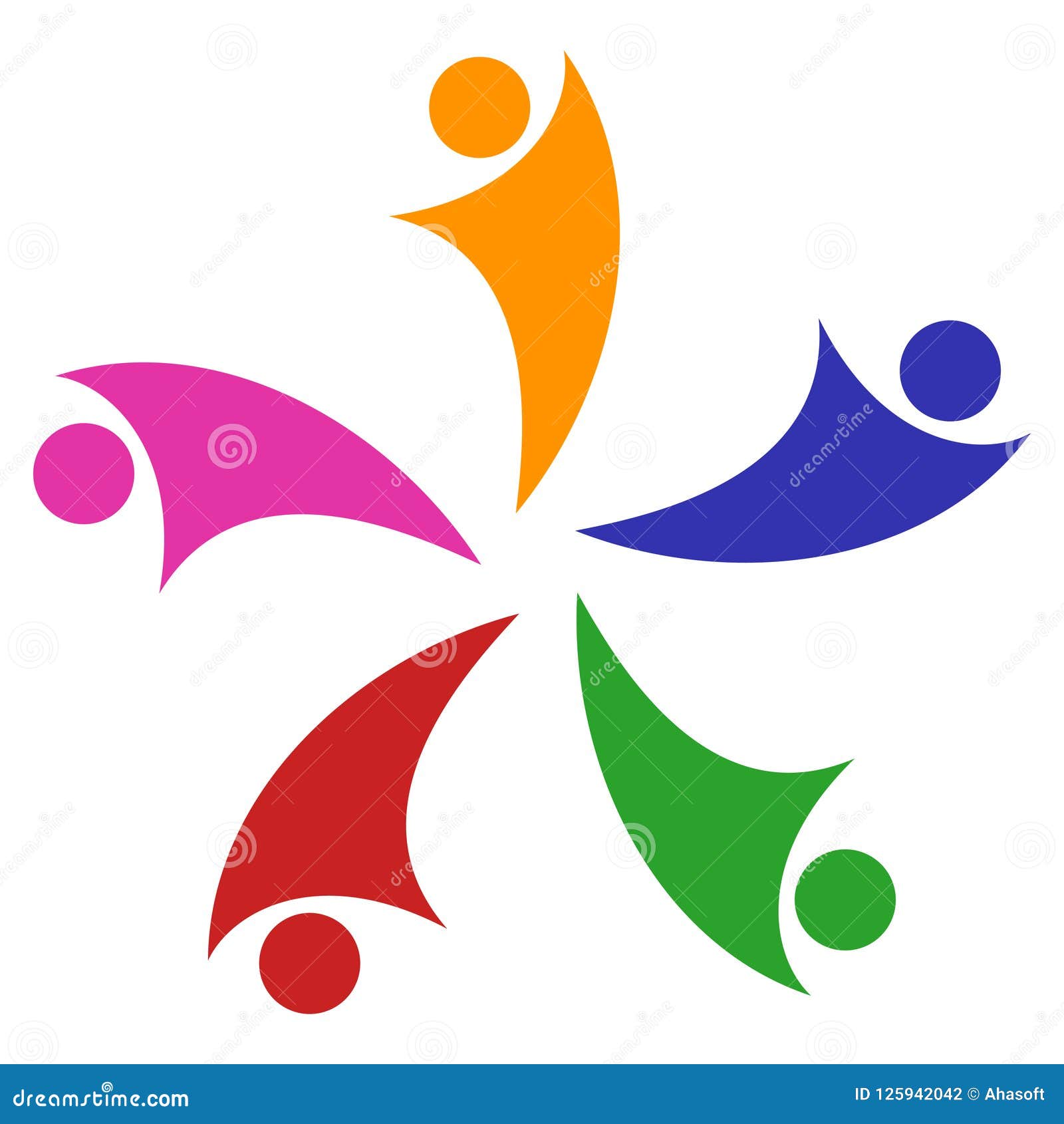 Collaboration Logo Vector Icon Stock Vector - Illustration of ...