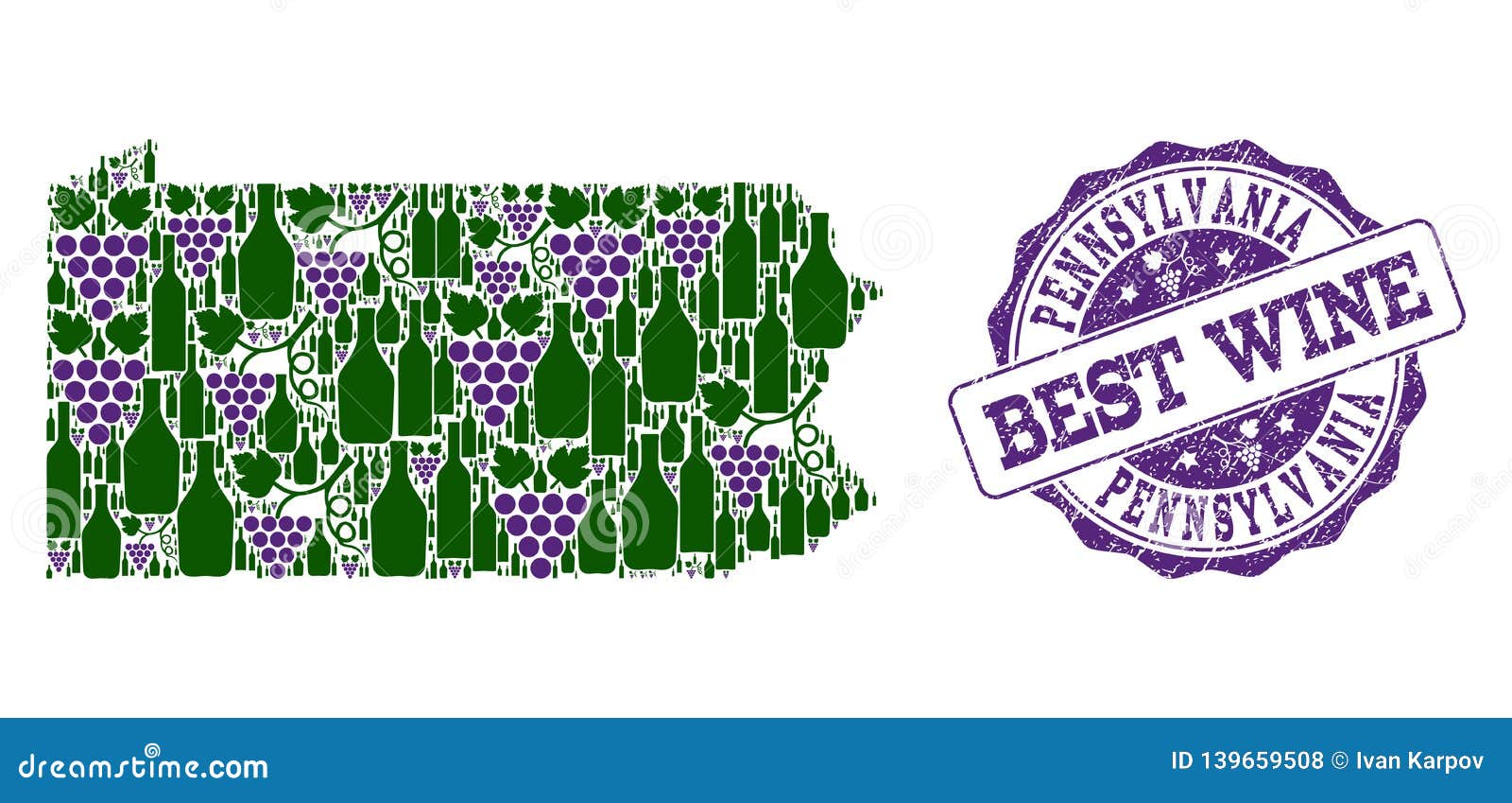 Pennsylvania State Outline Administrative And Political Vector Map In ... Pennsylvania State Outline Administrative And Political Vector Map In ...