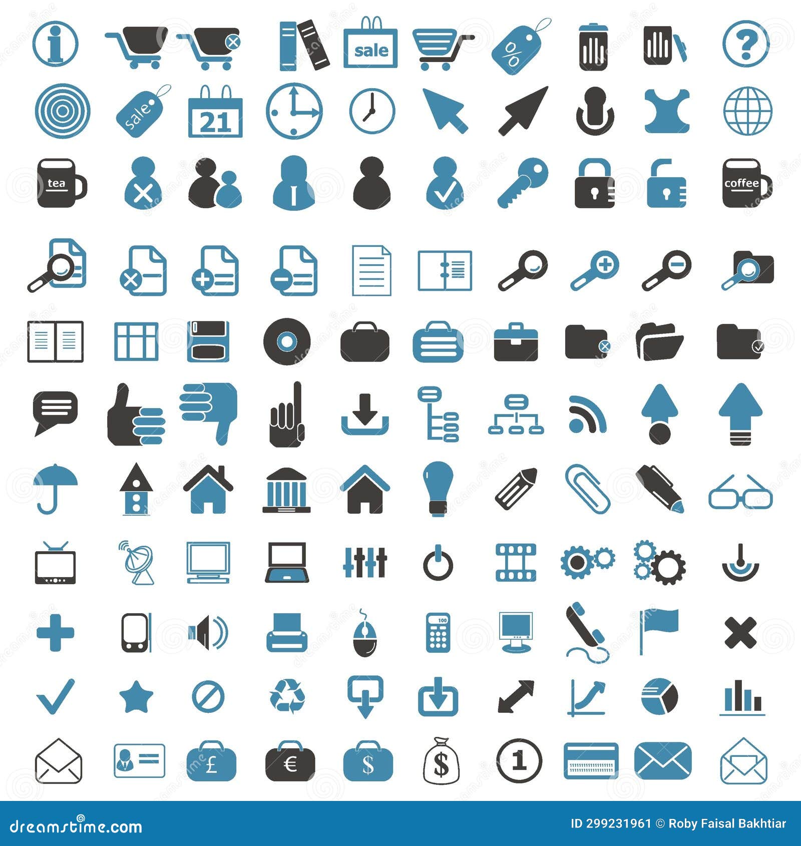 Vector Icon with Technology Theme Stock Illustration - Illustration of ...