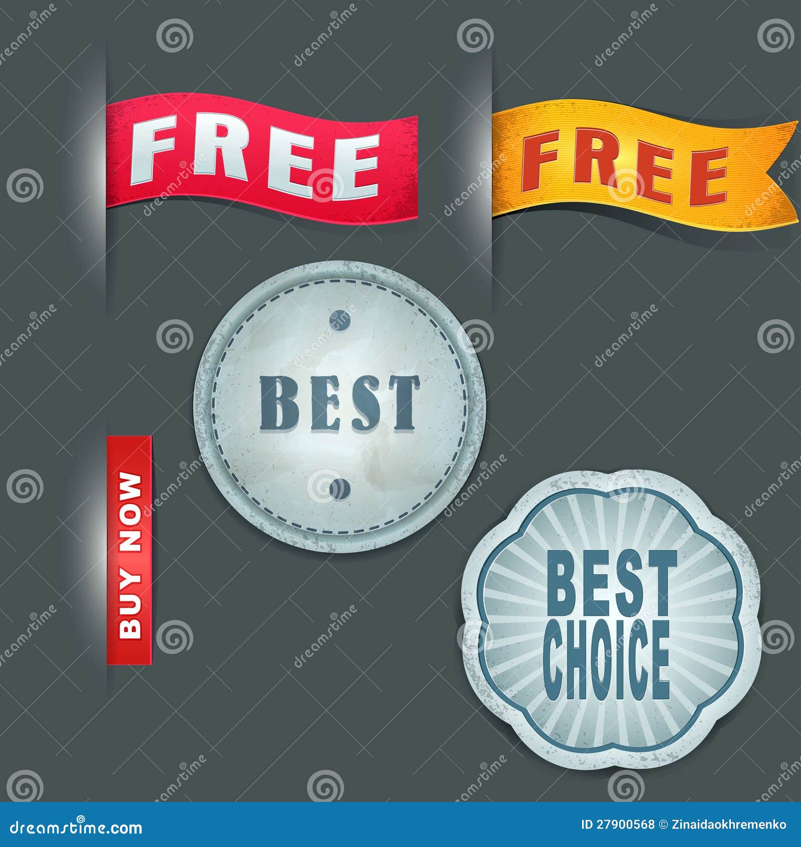 Vector Collection of Labels Stock Vector - Illustration of offer ...