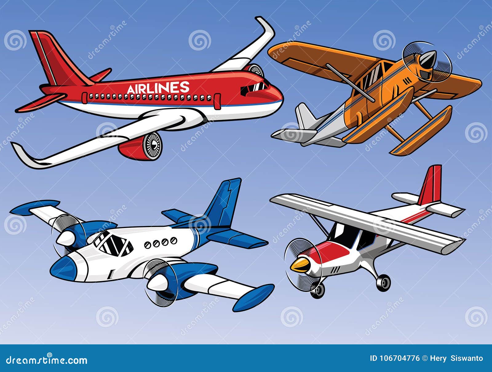 Modern Airplane, Passenger Plane, Airliner Or Jumbo Jet Taking Off Or ...