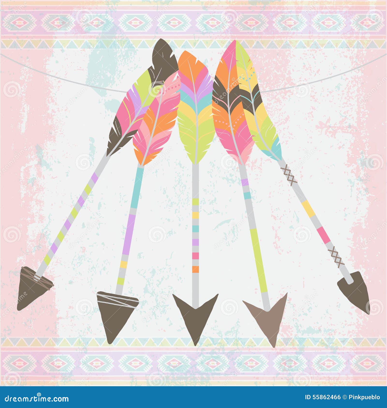 Feathered Arrow Clip Art