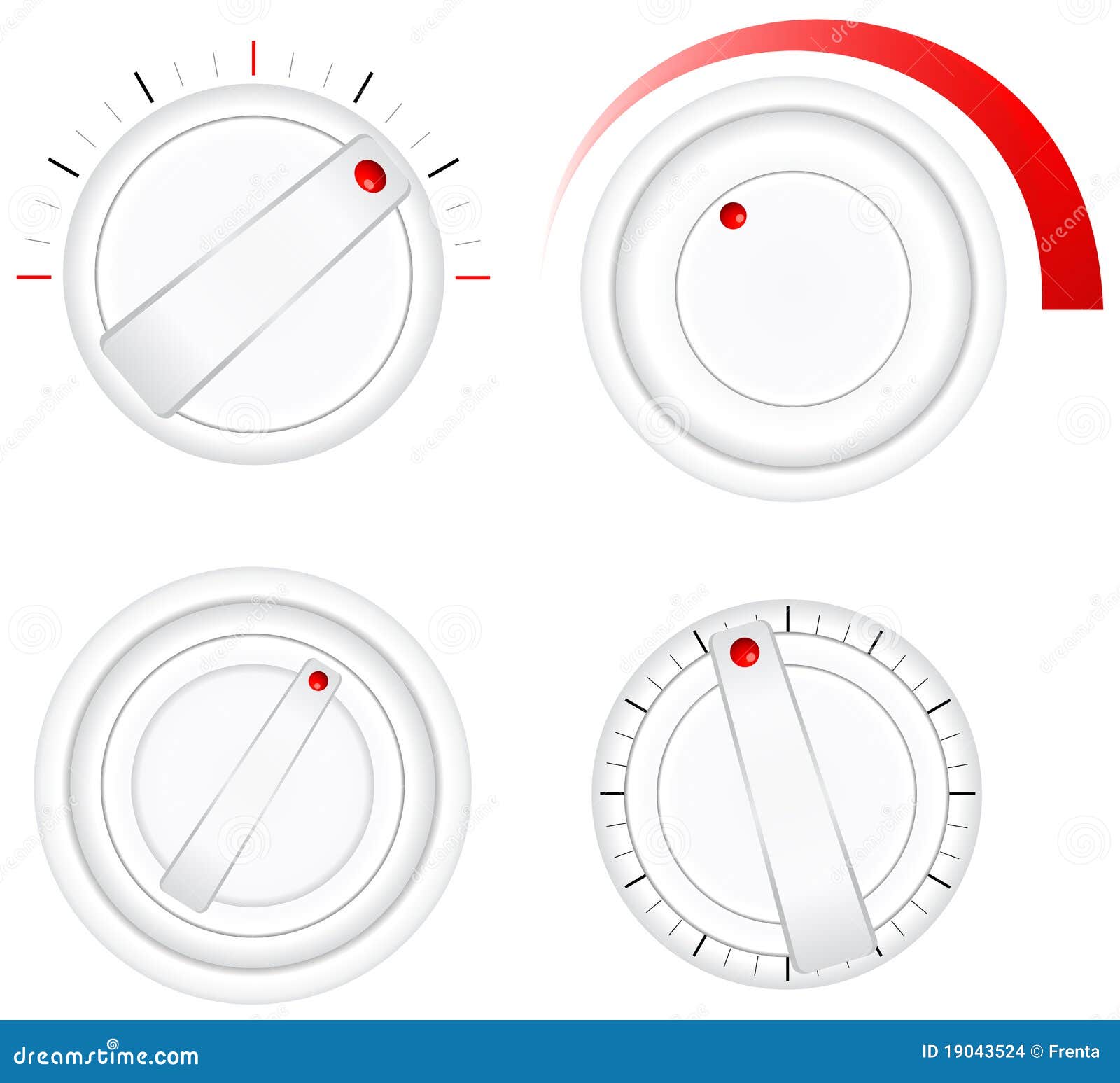 Vector Collection of Switches Stock Vector - Illustration of sign ...