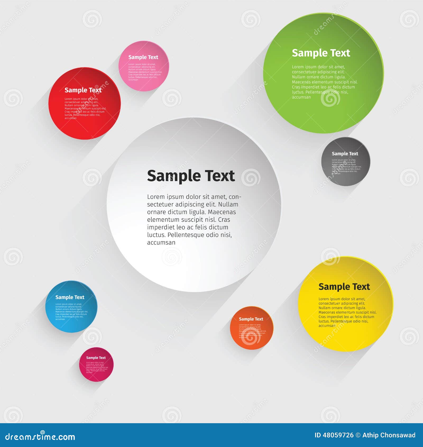 Vector Color Circle Design Stock Photography | CartoonDealer.com #48059726