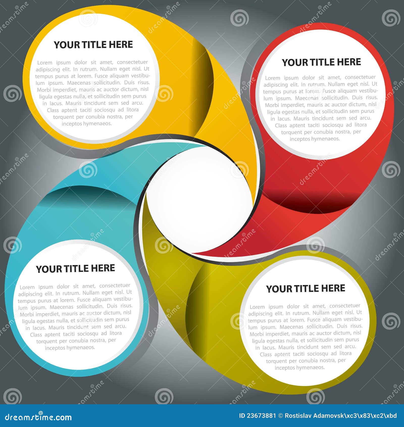 Vector Color Fan Graph Background Stock Vector - Illustration of color ...