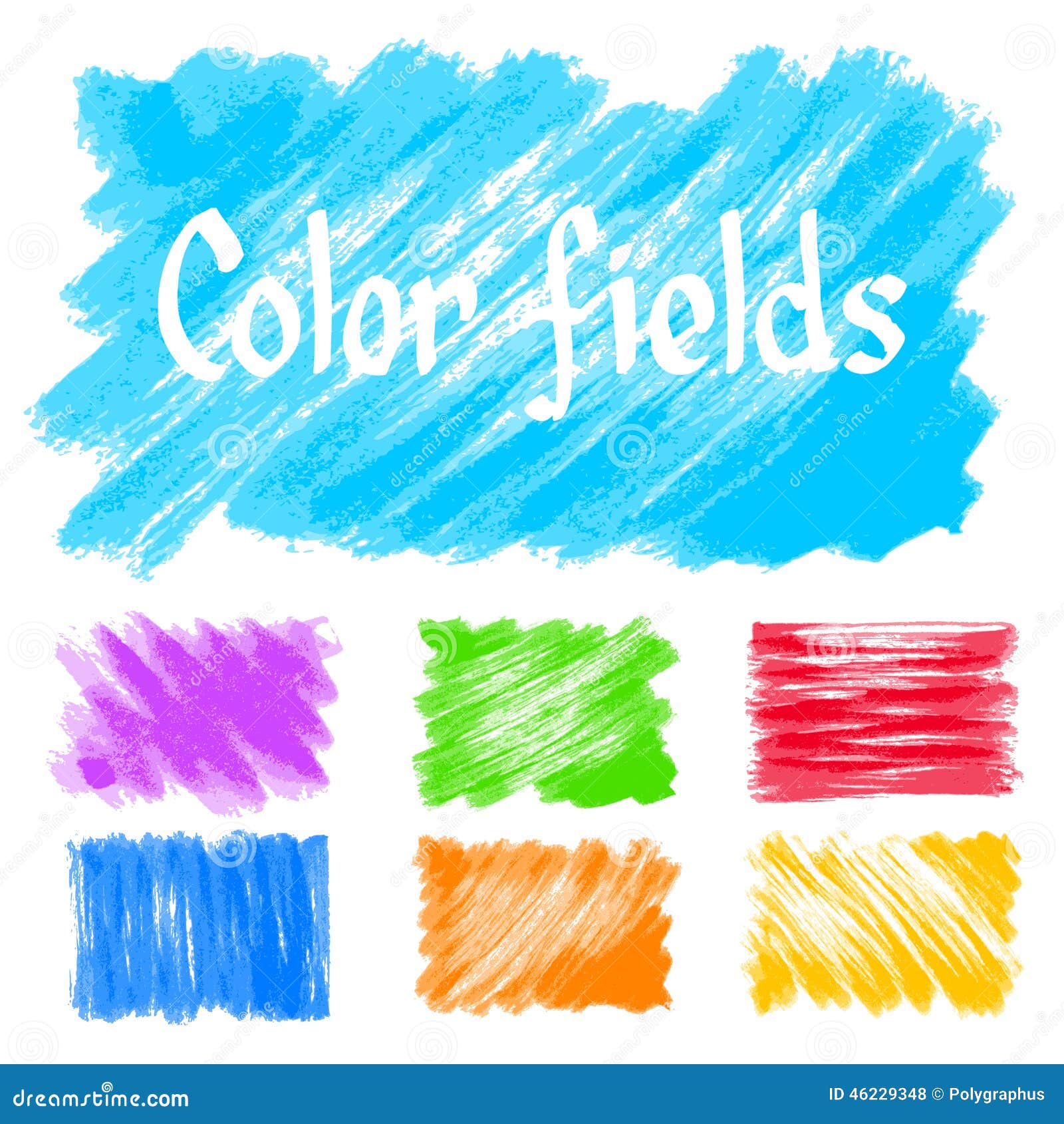 Vector color fields stock vector. Illustration of backgrounds - 46229348
