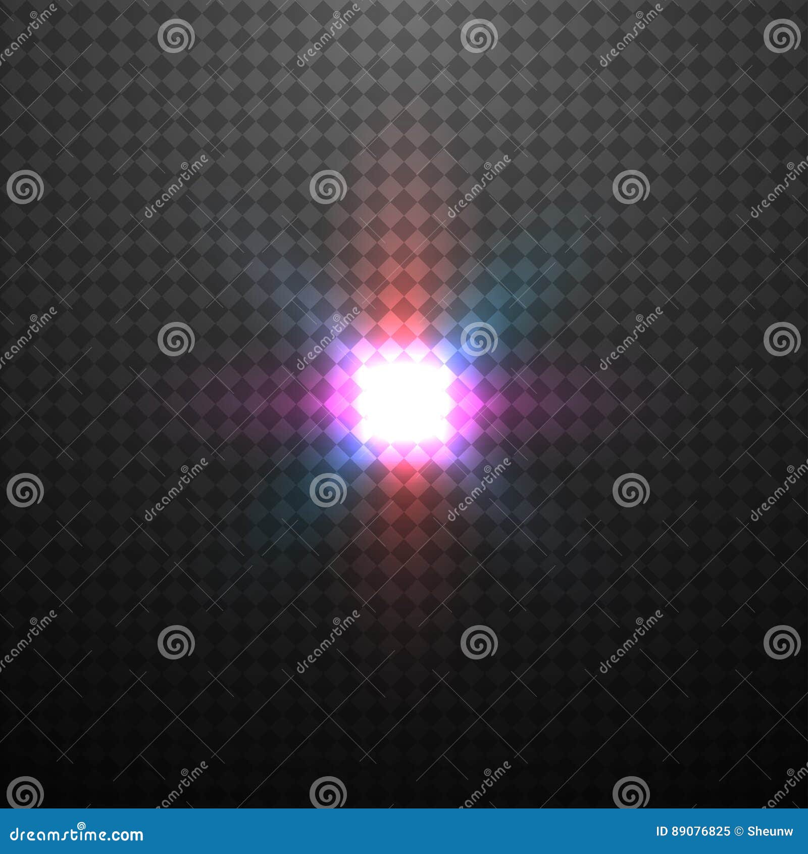 Vector Color Glowing Light Effect. Stock Vector - Illustration of ...
