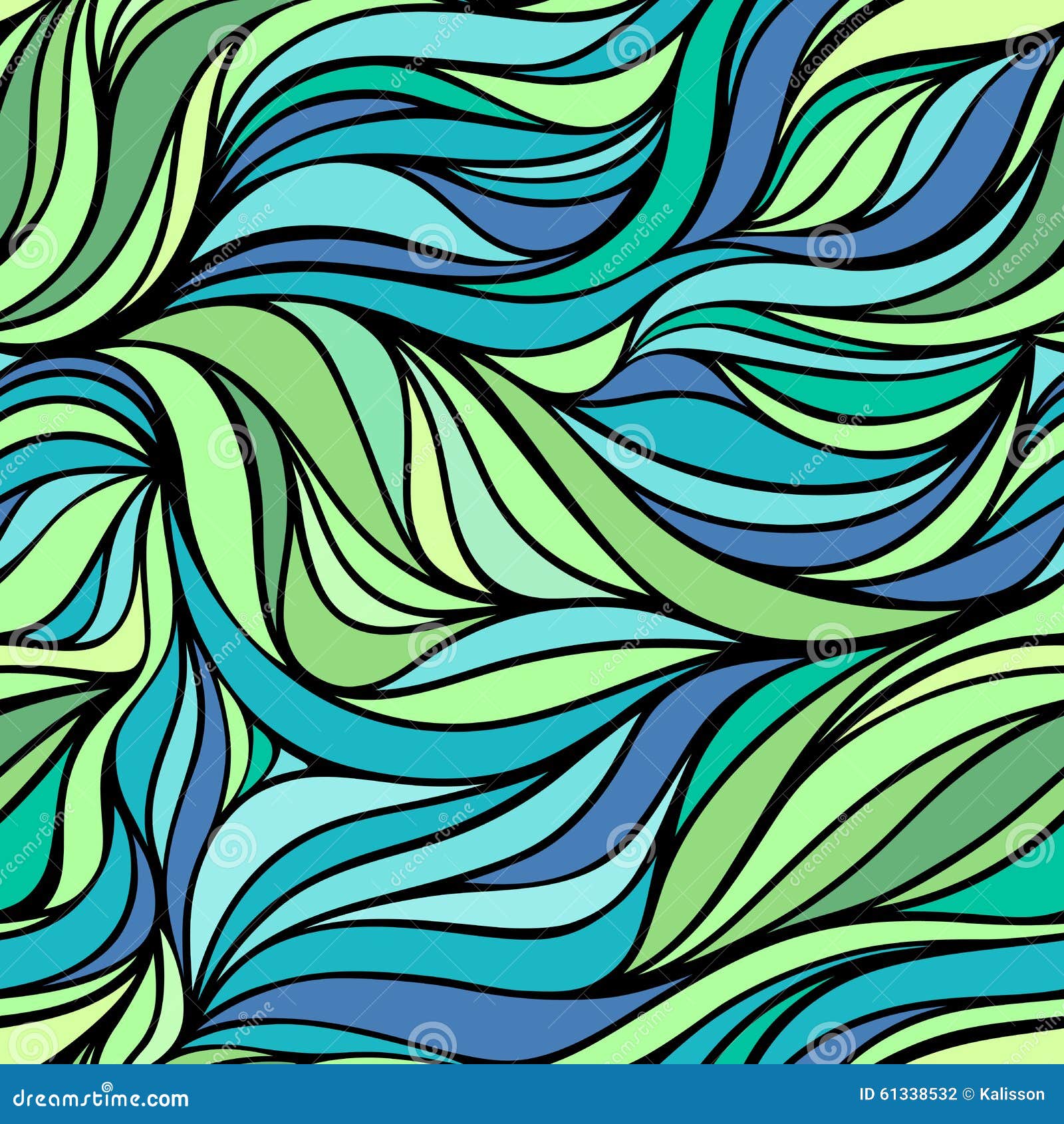 Abstract Color Drawing