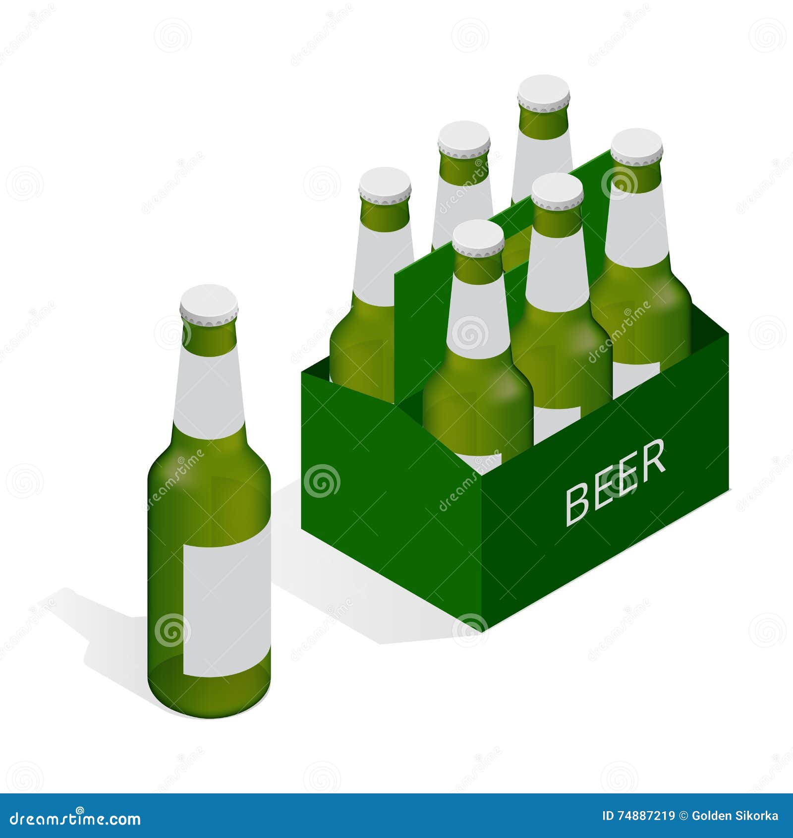 Case Of Beer Line Icon, Outline Vector Sign, Linear Style Pictogram ...
