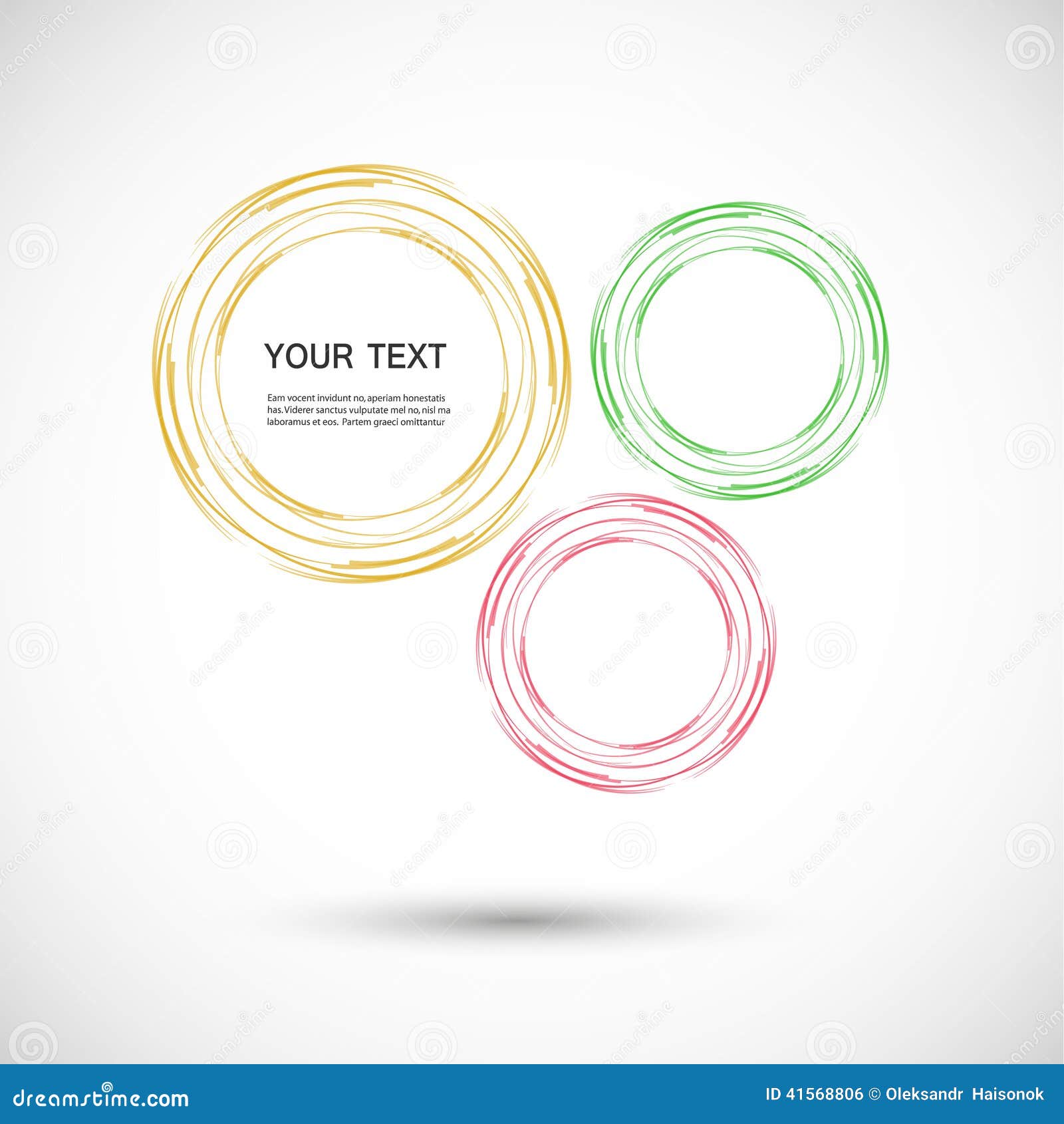 Vector Color Line Twirl Design Stock Vector - Illustration of color ...