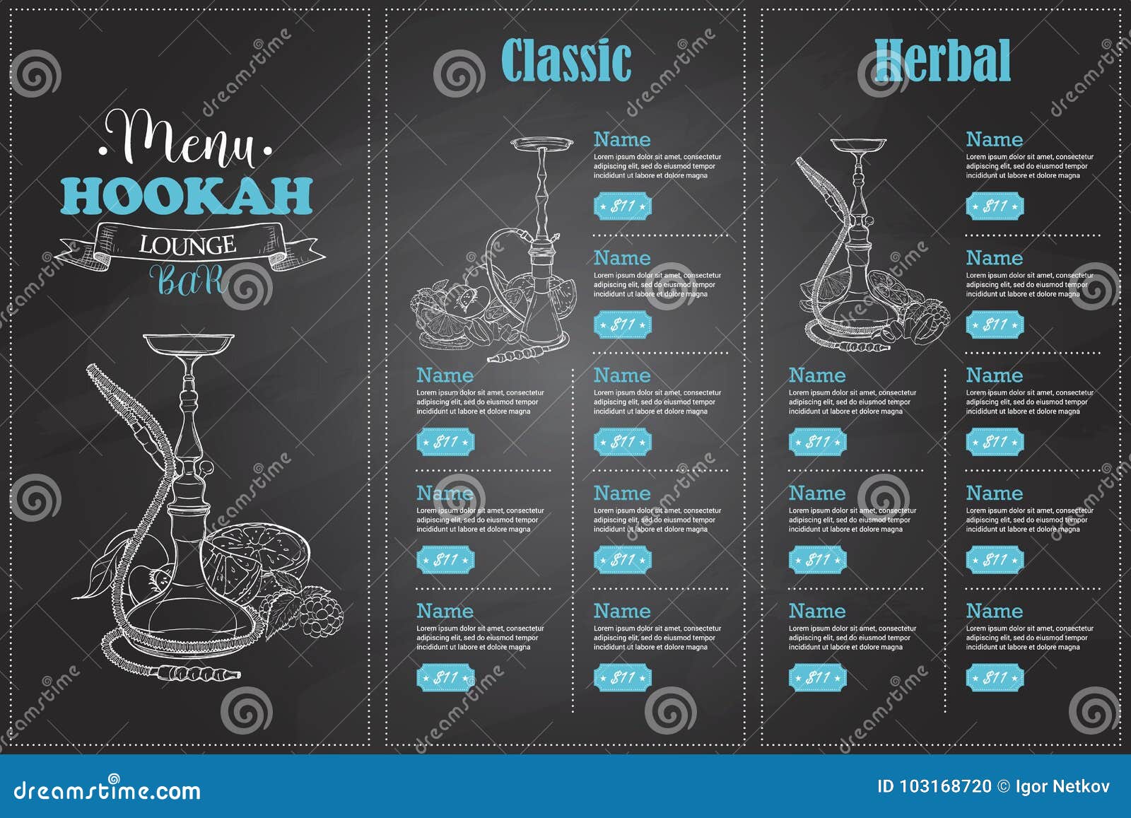 Vector color menu design stock vector. Illustration of drawing - 103168720