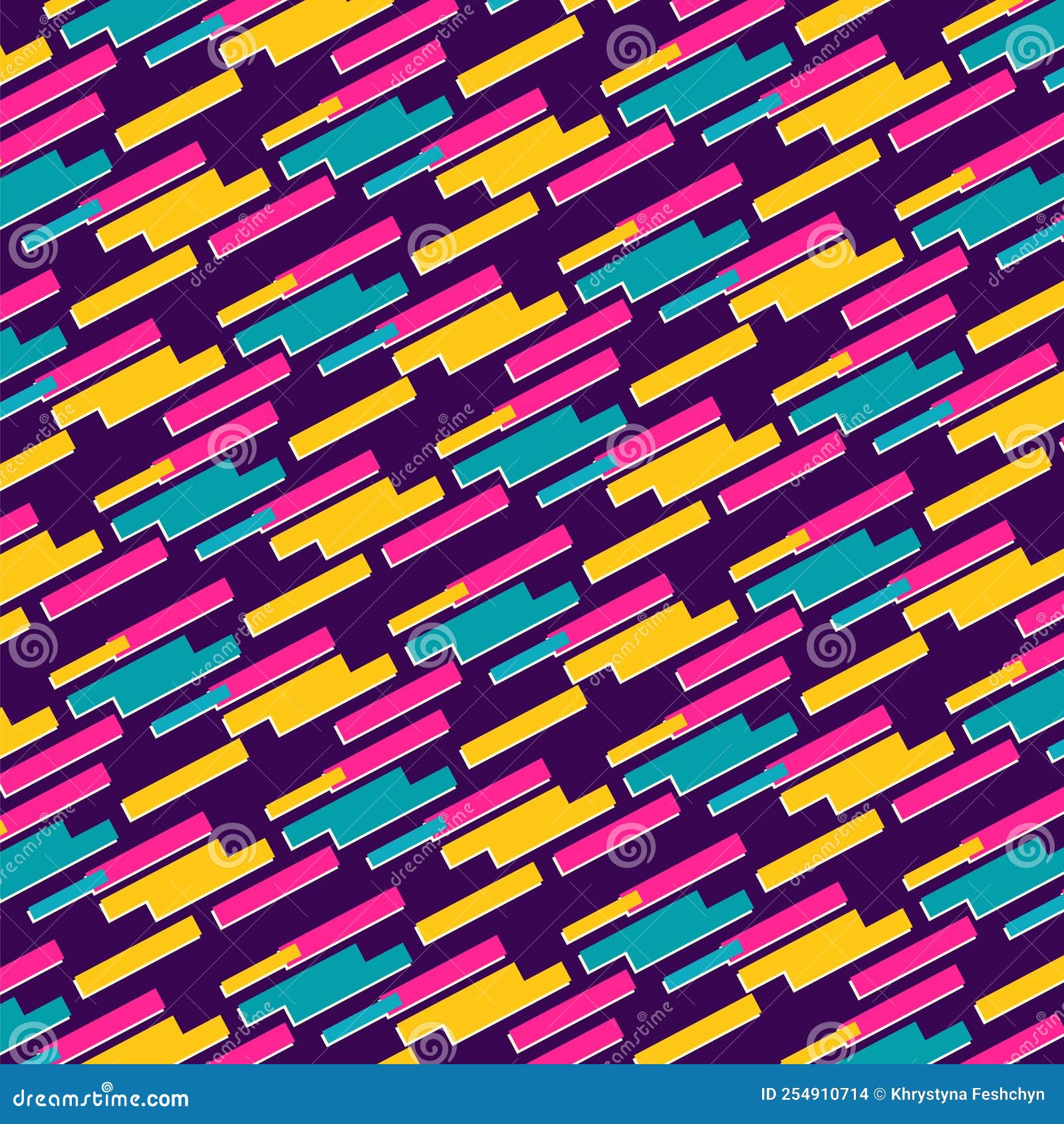 Vector Color Modern Design, Dynamic Rectangle Background. Abstract ...