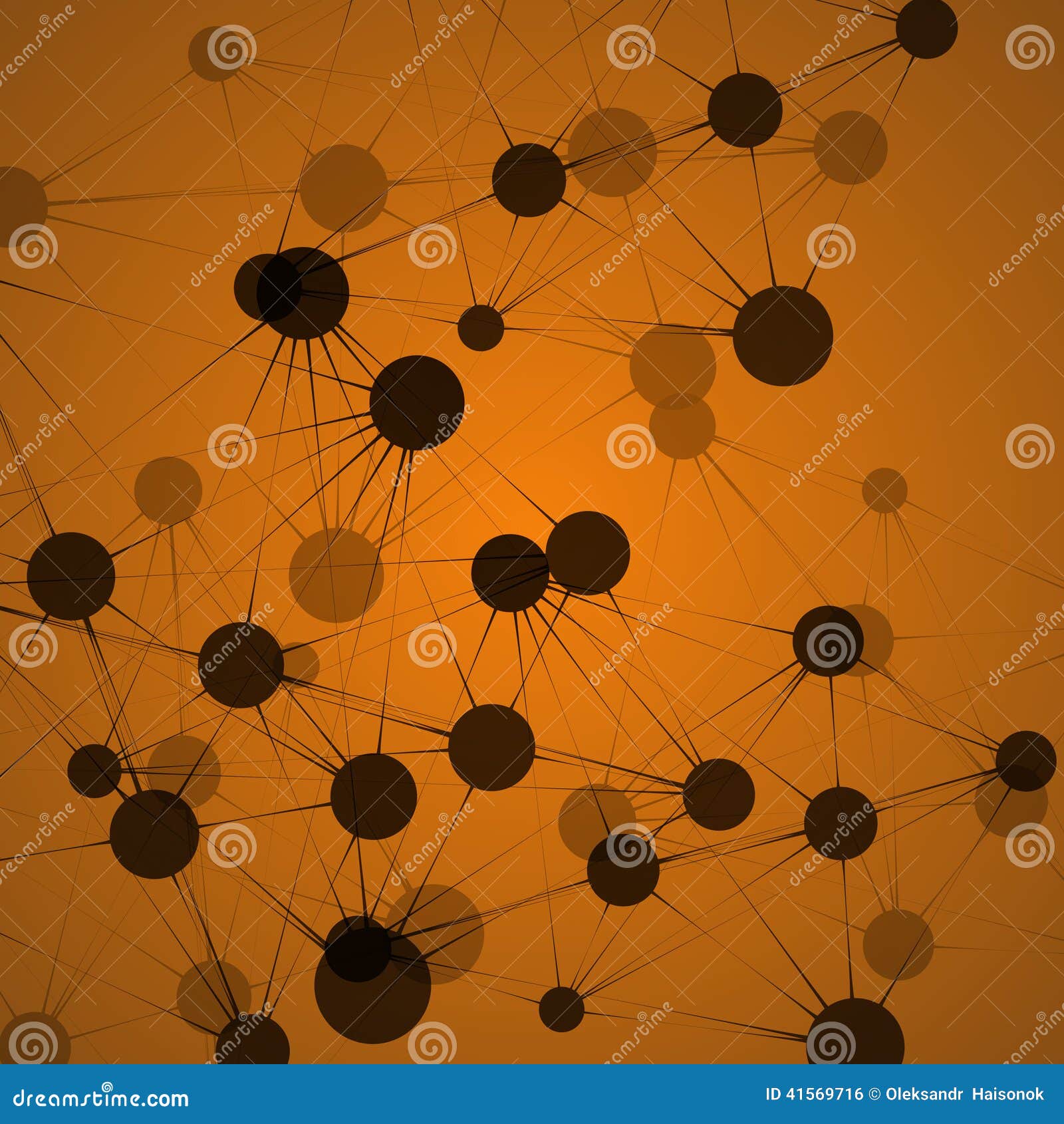 Vector Color Network Background Eps10 Stock Vector - Illustration of ...