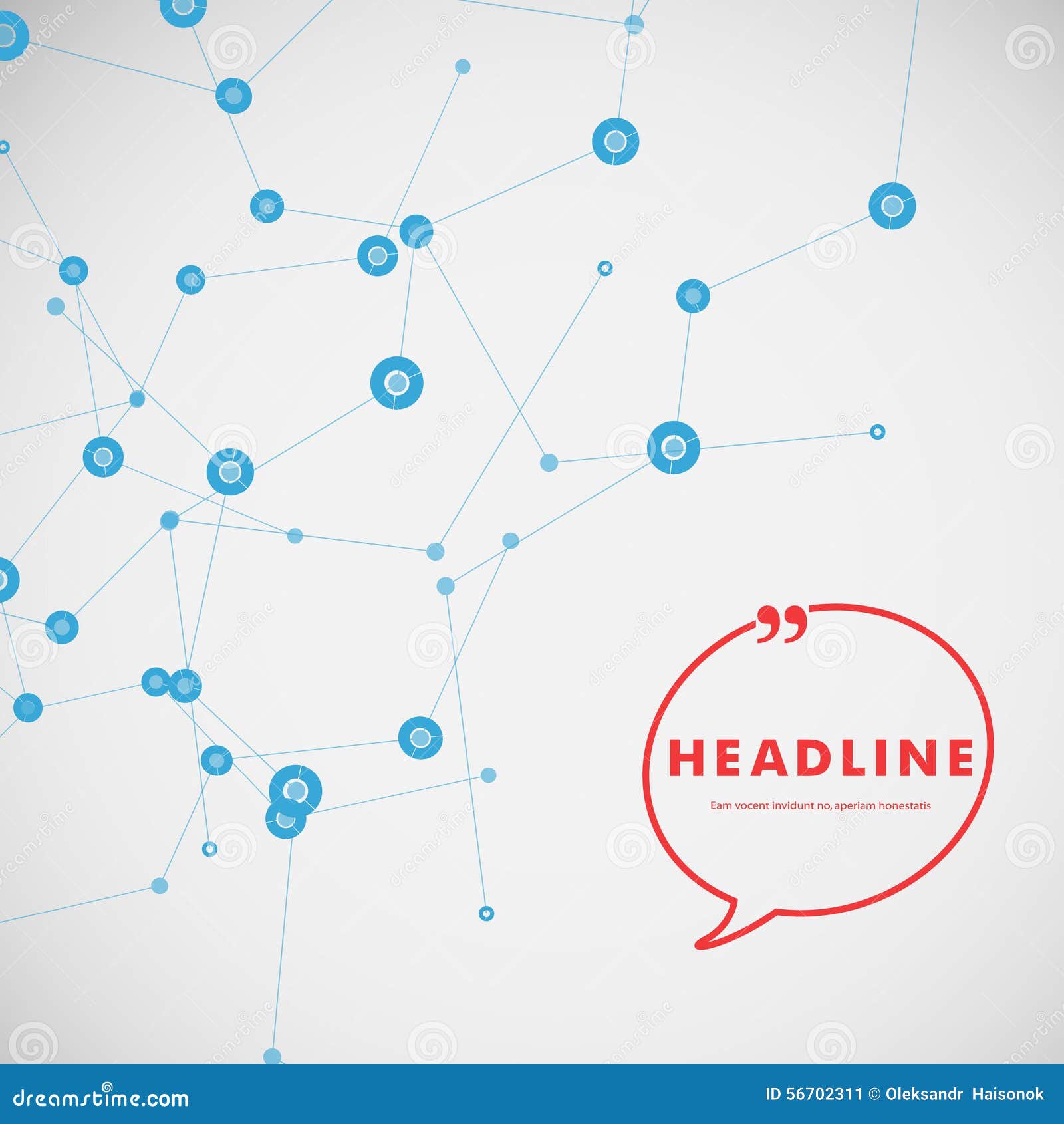 Vector Color Network Connection and DNA Design Stock Vector ...