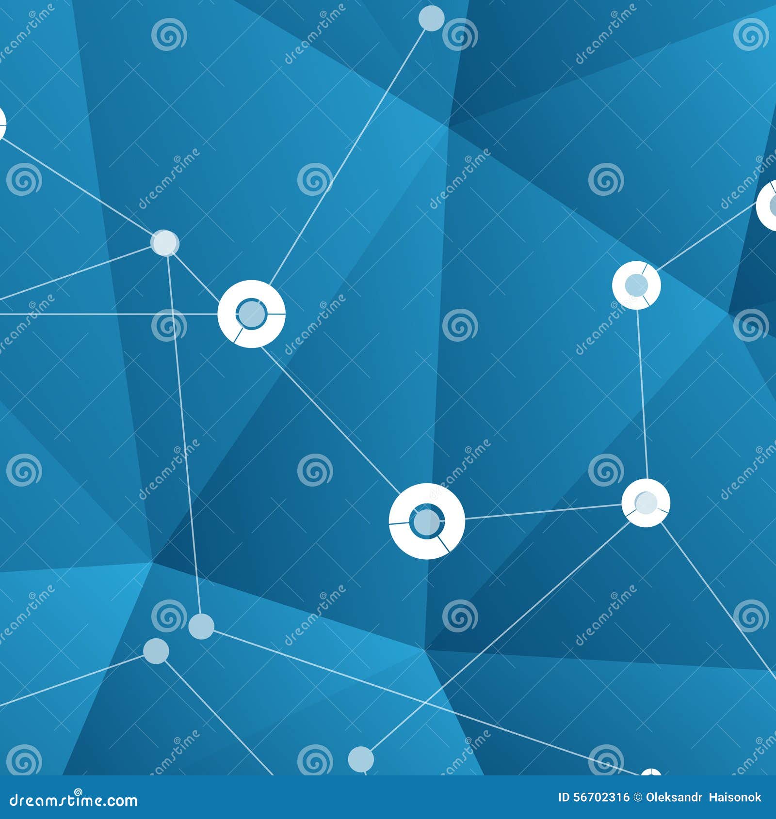 Vector Color Network Connection and DNA Design Stock Vector ...
