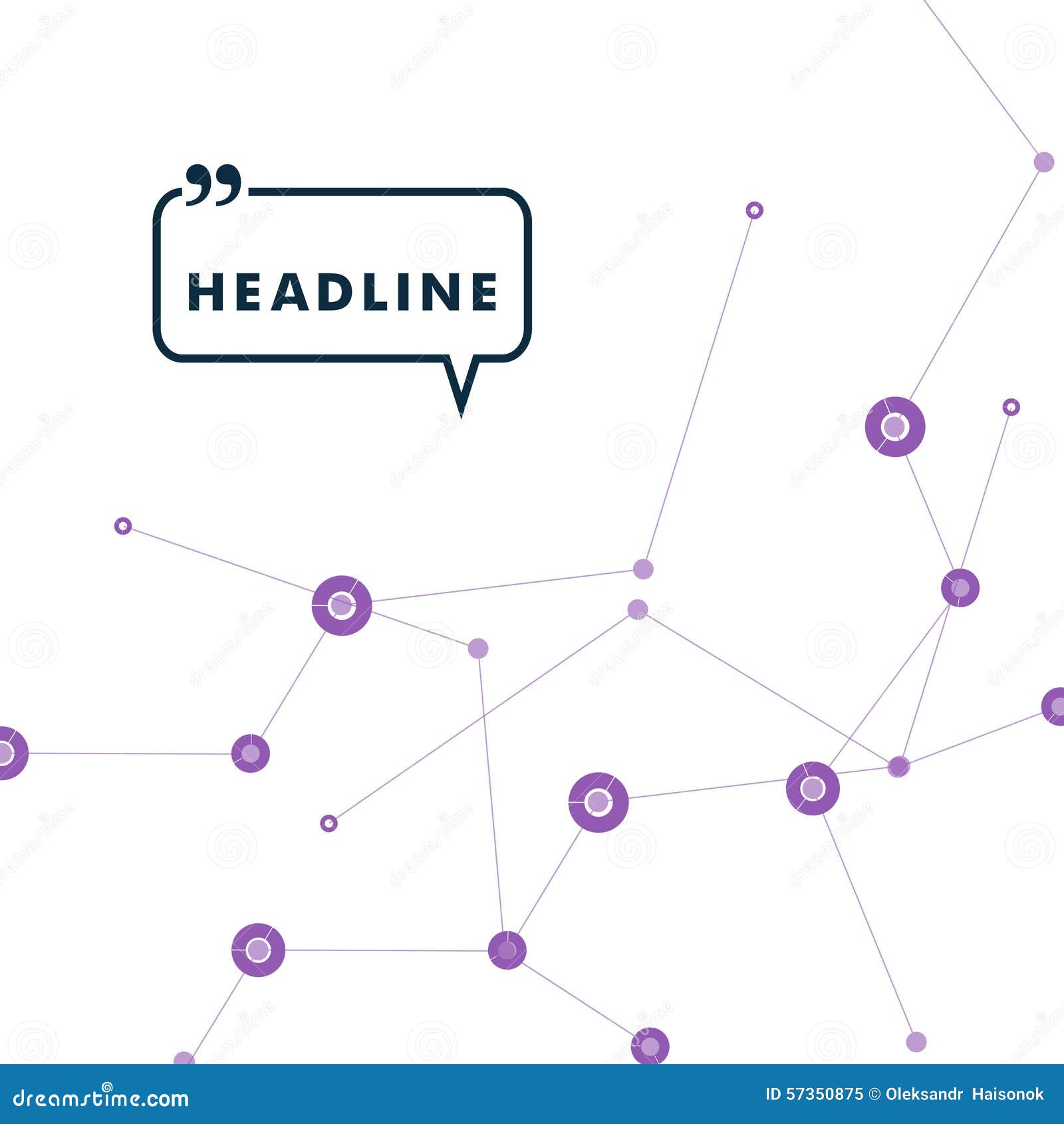 Vector Color Network Connection and DNA Design Stock Vector ...