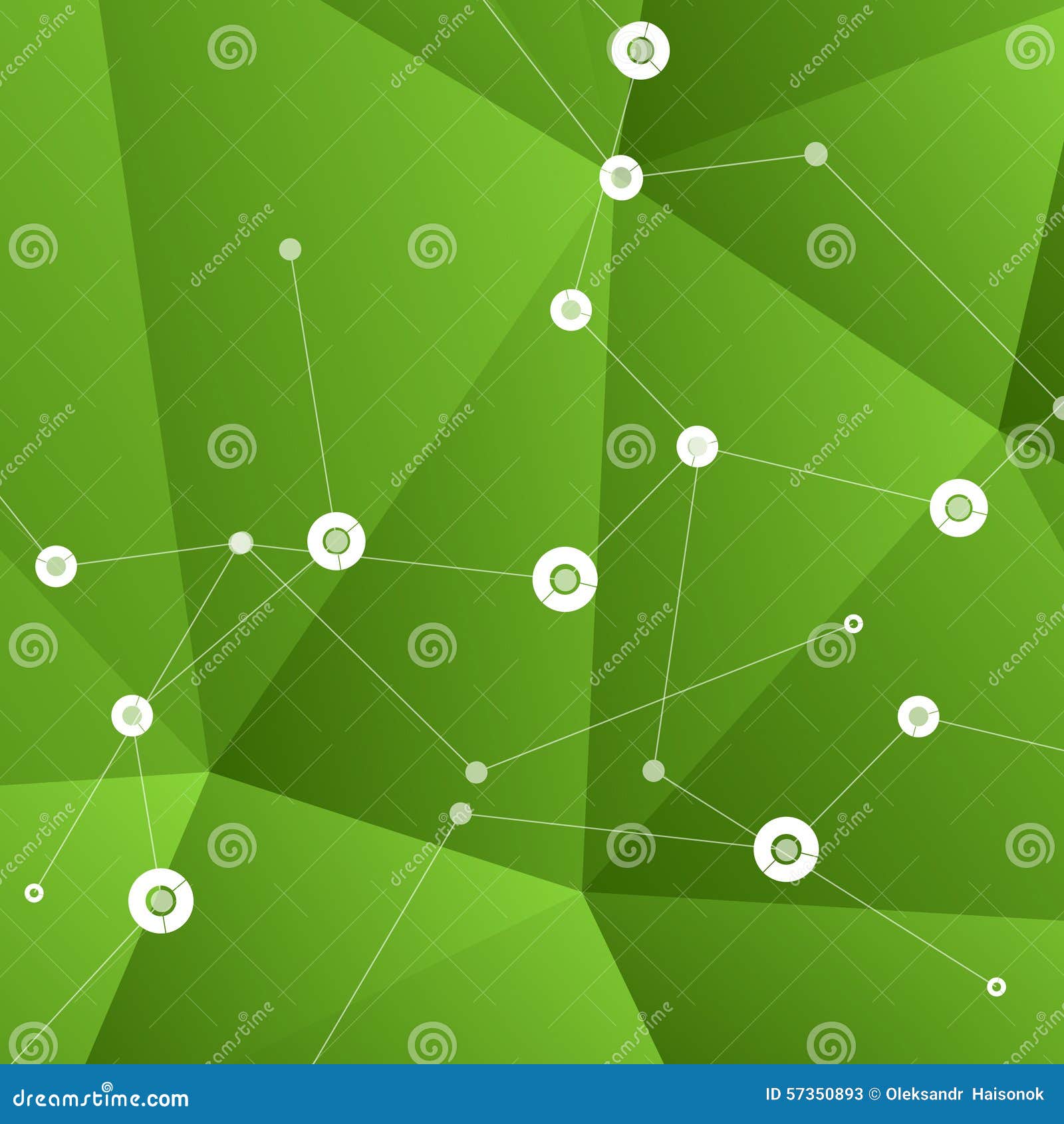 Vector Color Network Connection and DNA Design Stock Vector ...