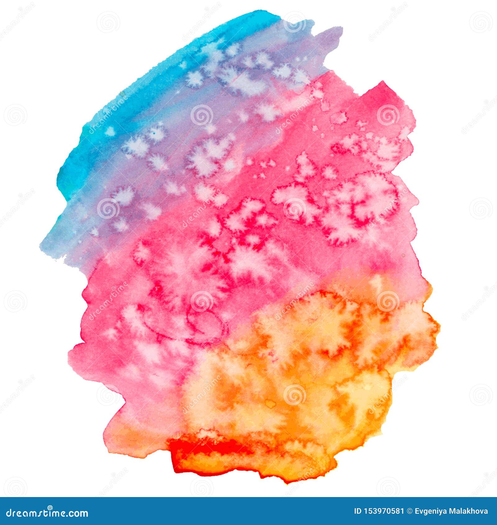 Vector Color Paint Texture Isolated Stock Vector - Illustration of ...