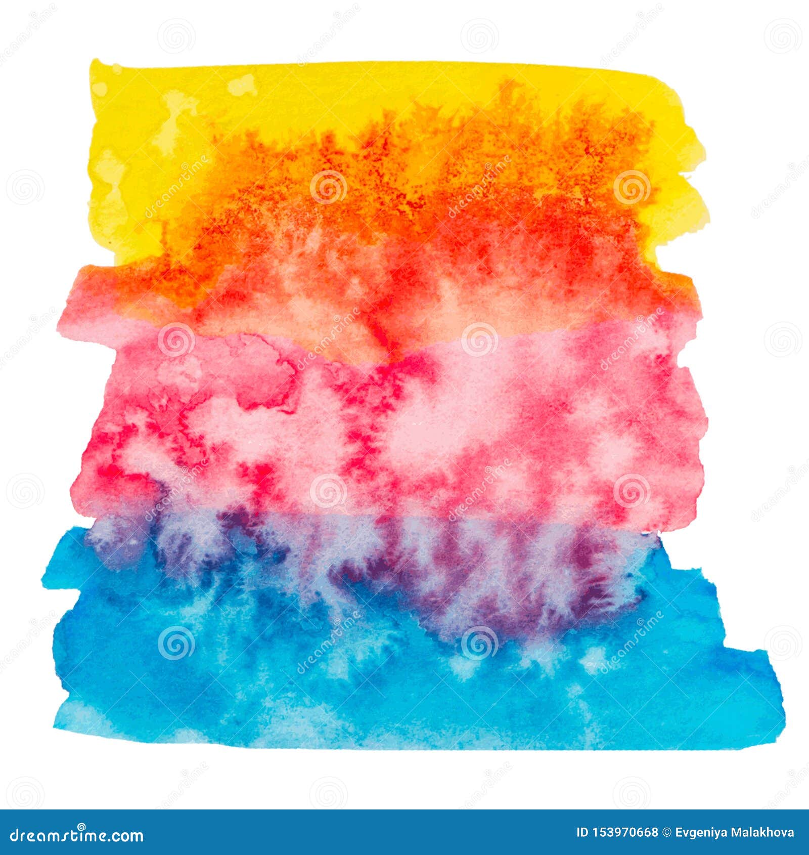 Vector Color Paint Texture Isolated Stock Vector - Illustration of ...