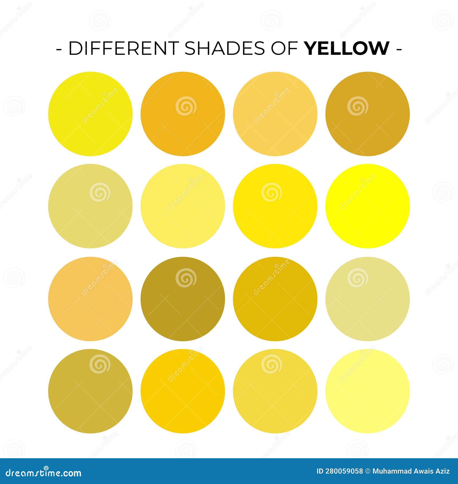 Vector Color Palette Set Design Template Multi Color Stock Vector ...