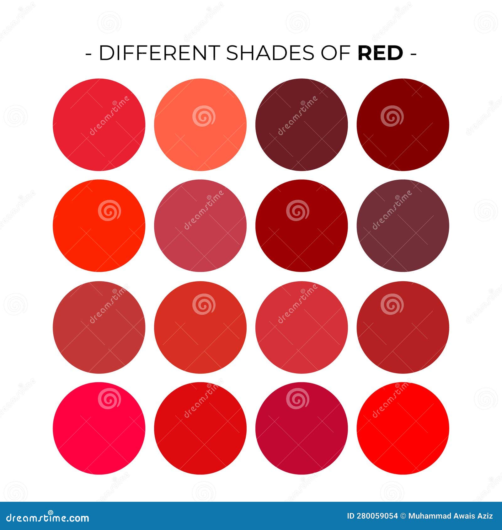 Vector Color Palette Set Design Template Multi Color Stock Vector ...