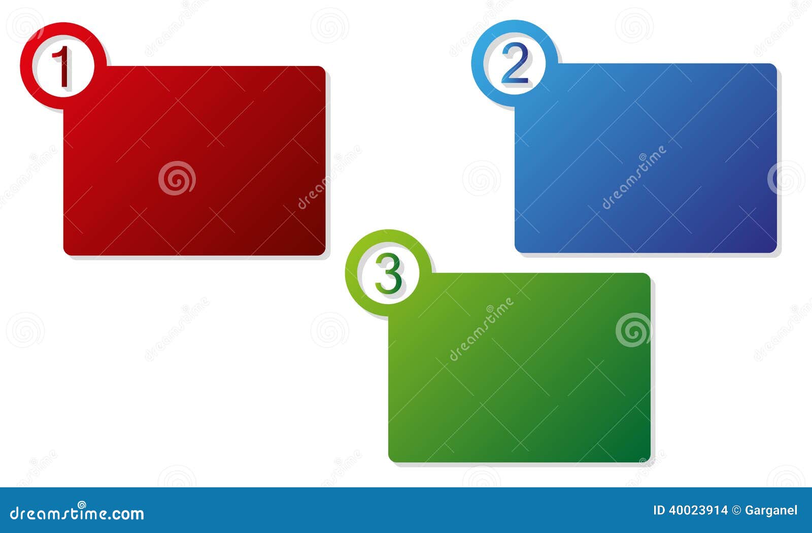 Vector color paper options stock vector. Illustration of progress ...