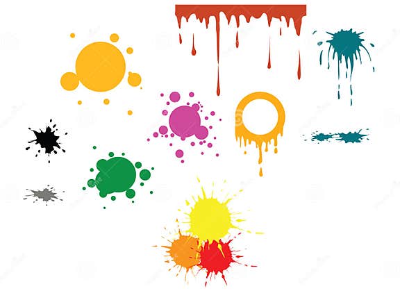 Vector color spots stock vector. Illustration of blob - 2222301