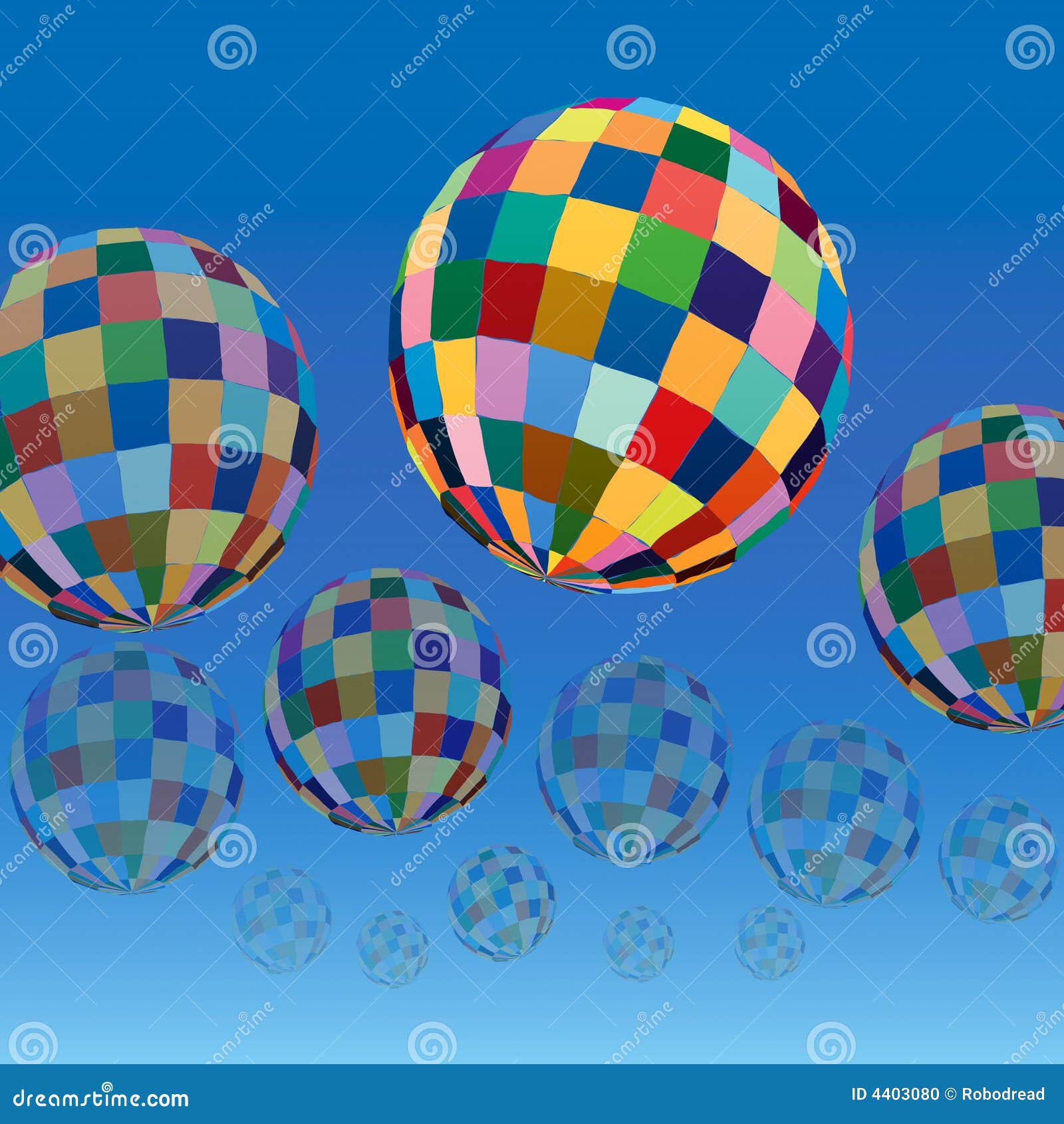 Vector colored balls stock vector. Illustration of balloon - 4403080