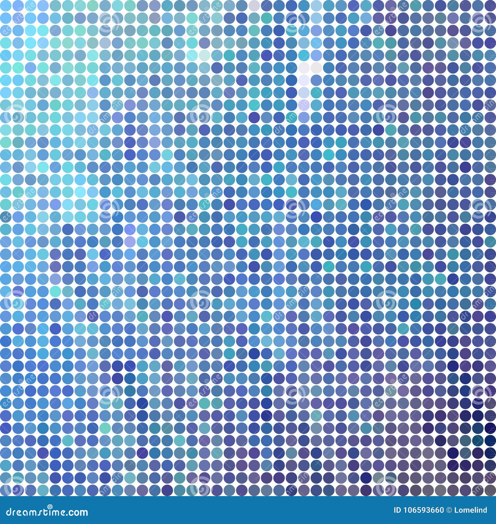 Vector Colored Round Dots Background Stock Illustration - Illustration ...