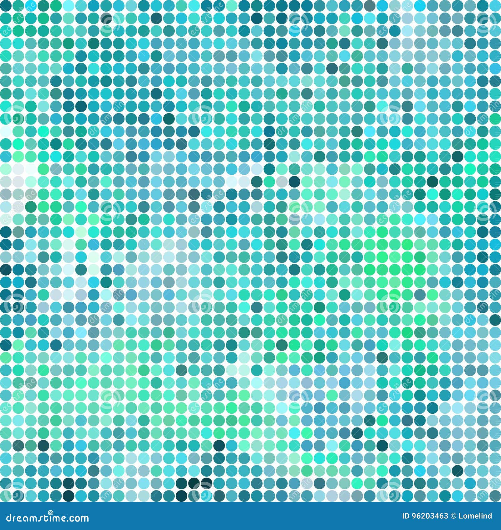 Vector Colored Round Dots Background Stock Illustration - Illustration ...