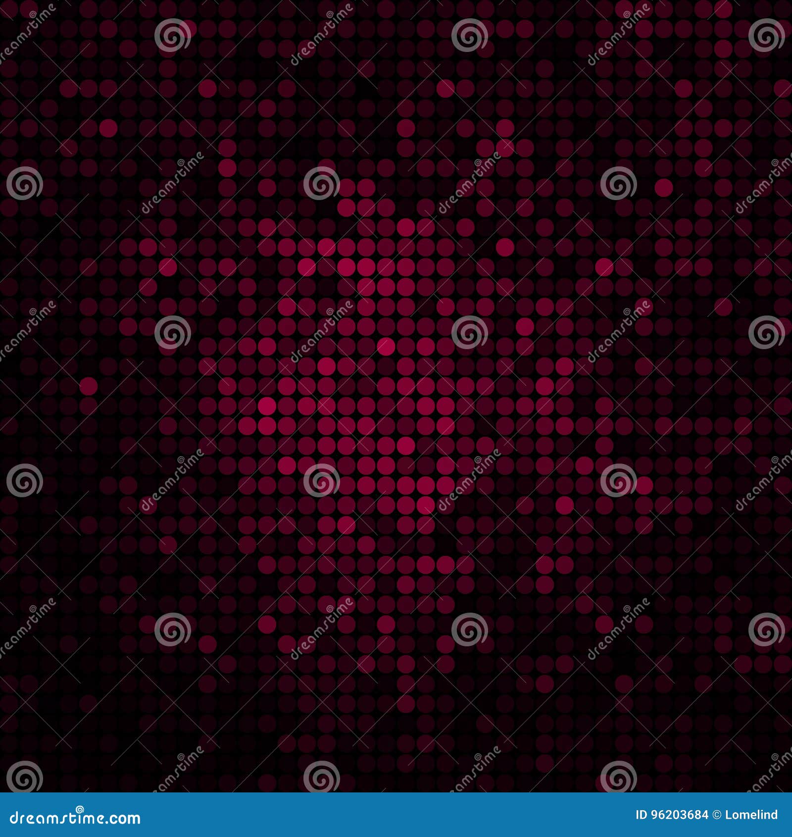 Vector Colored Round Dots Background Stock Illustration - Illustration ...