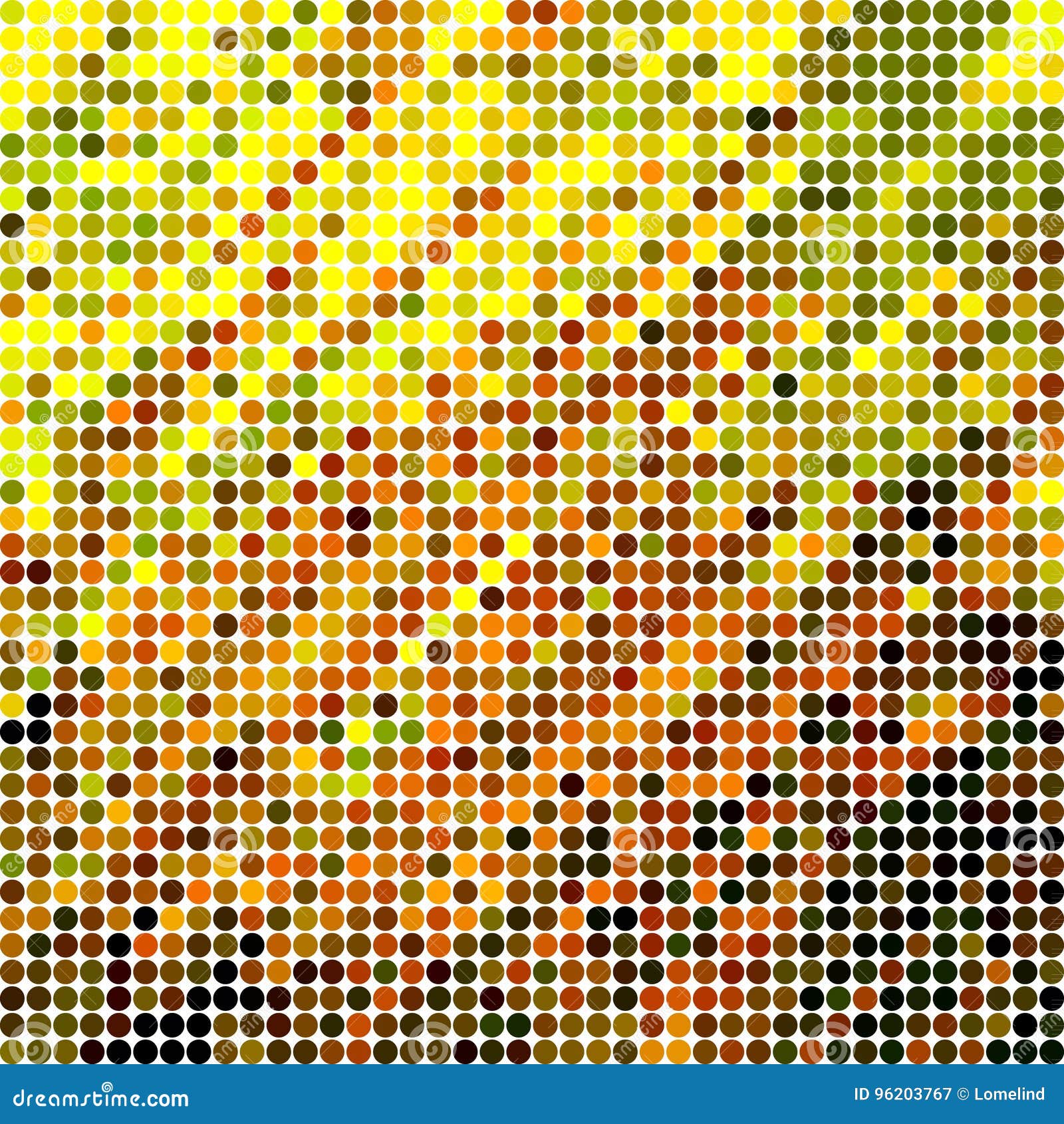 Vector Colored Round Dots Background Stock Illustration - Illustration ...