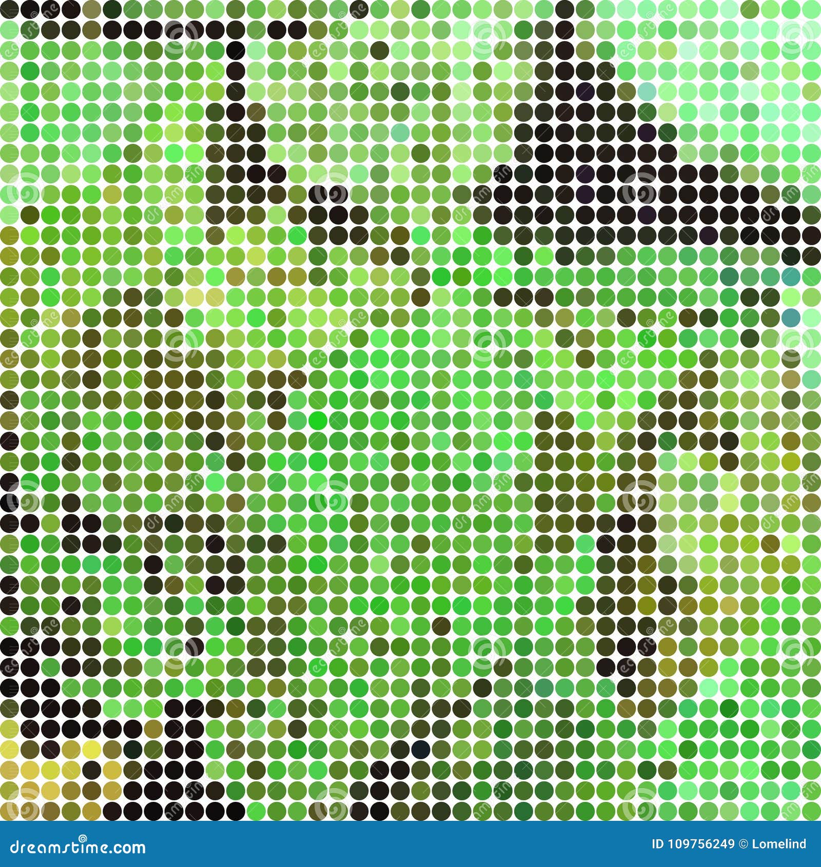 Vector Colored Round Dots Background Stock Illustration - Illustration ...