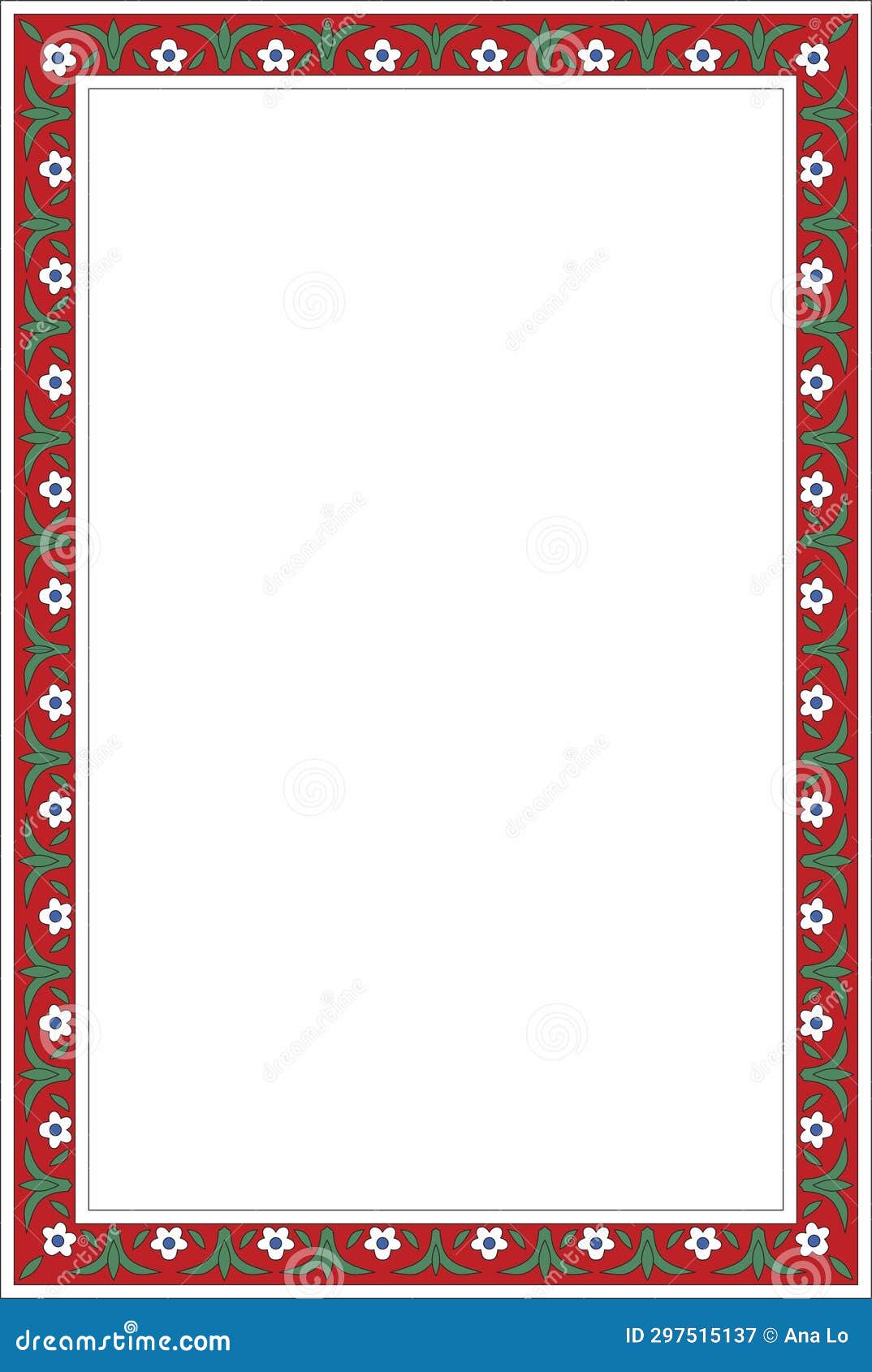 Vector Colored Square Turkish Ornament. Stock Illustration ...