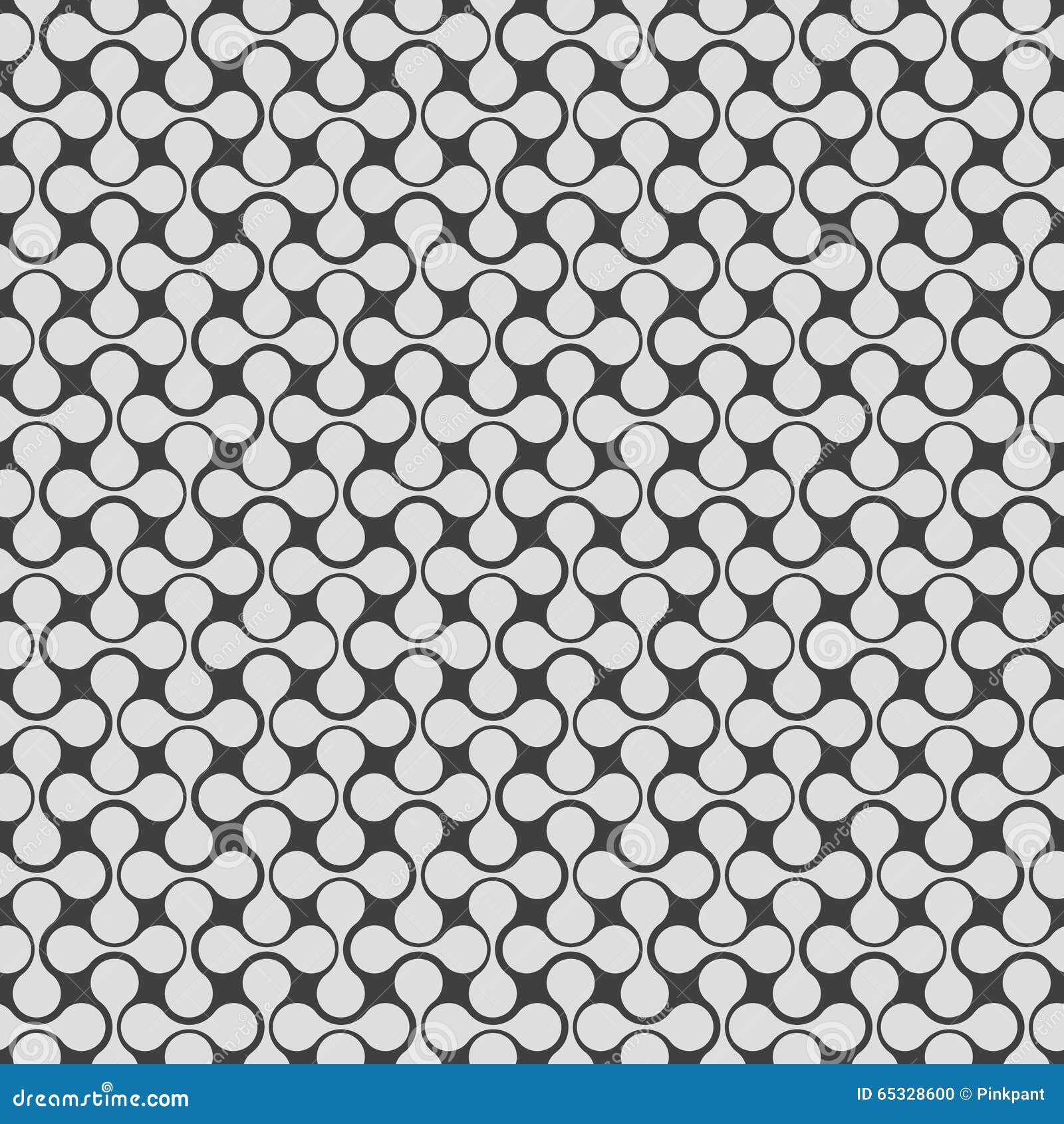 Vector Colorful Abstract Geometric Seamless Pattern. Metaball Pattern ...