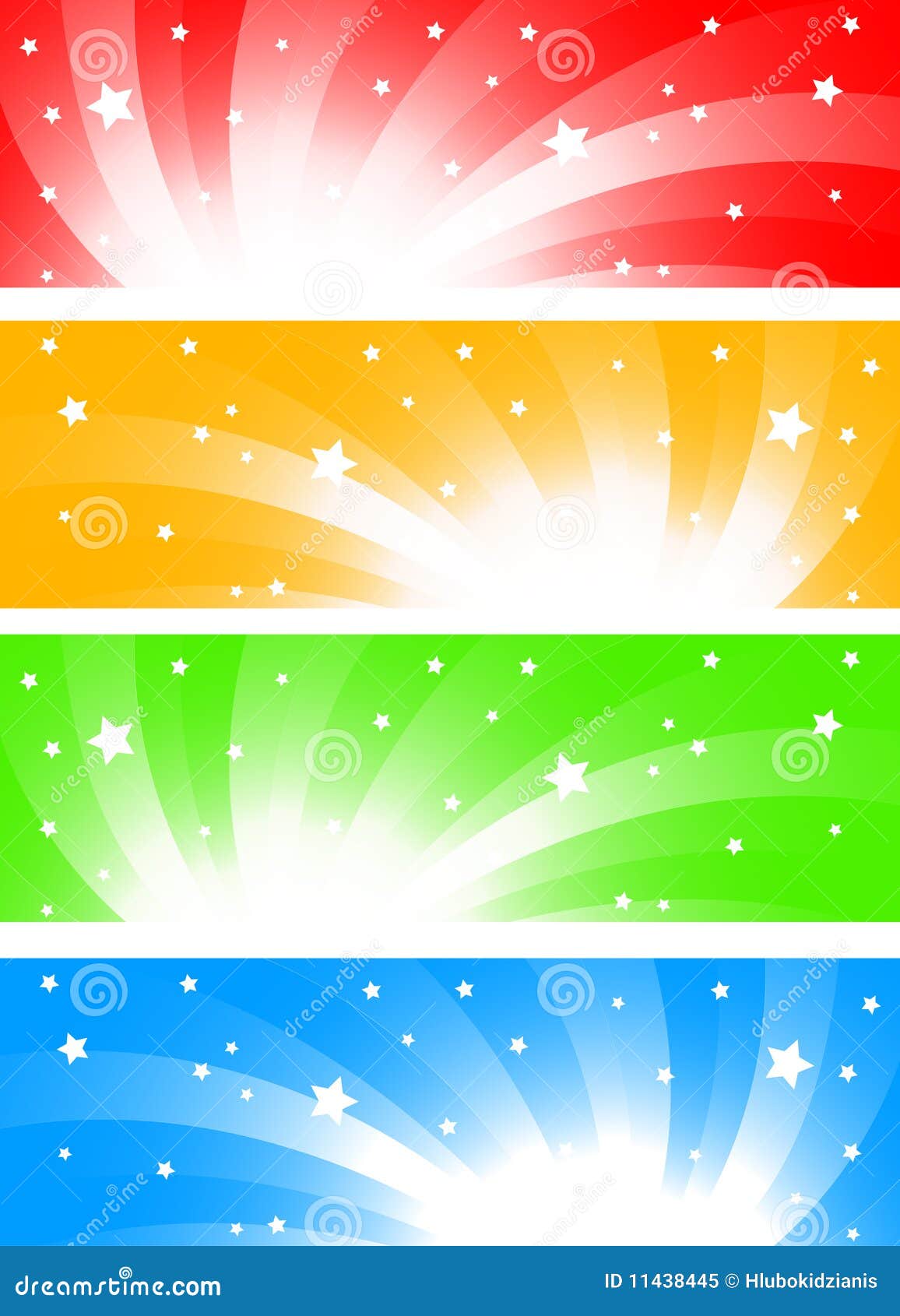 Vector colorful banners stock vector. Illustration of beautiful - 11438445